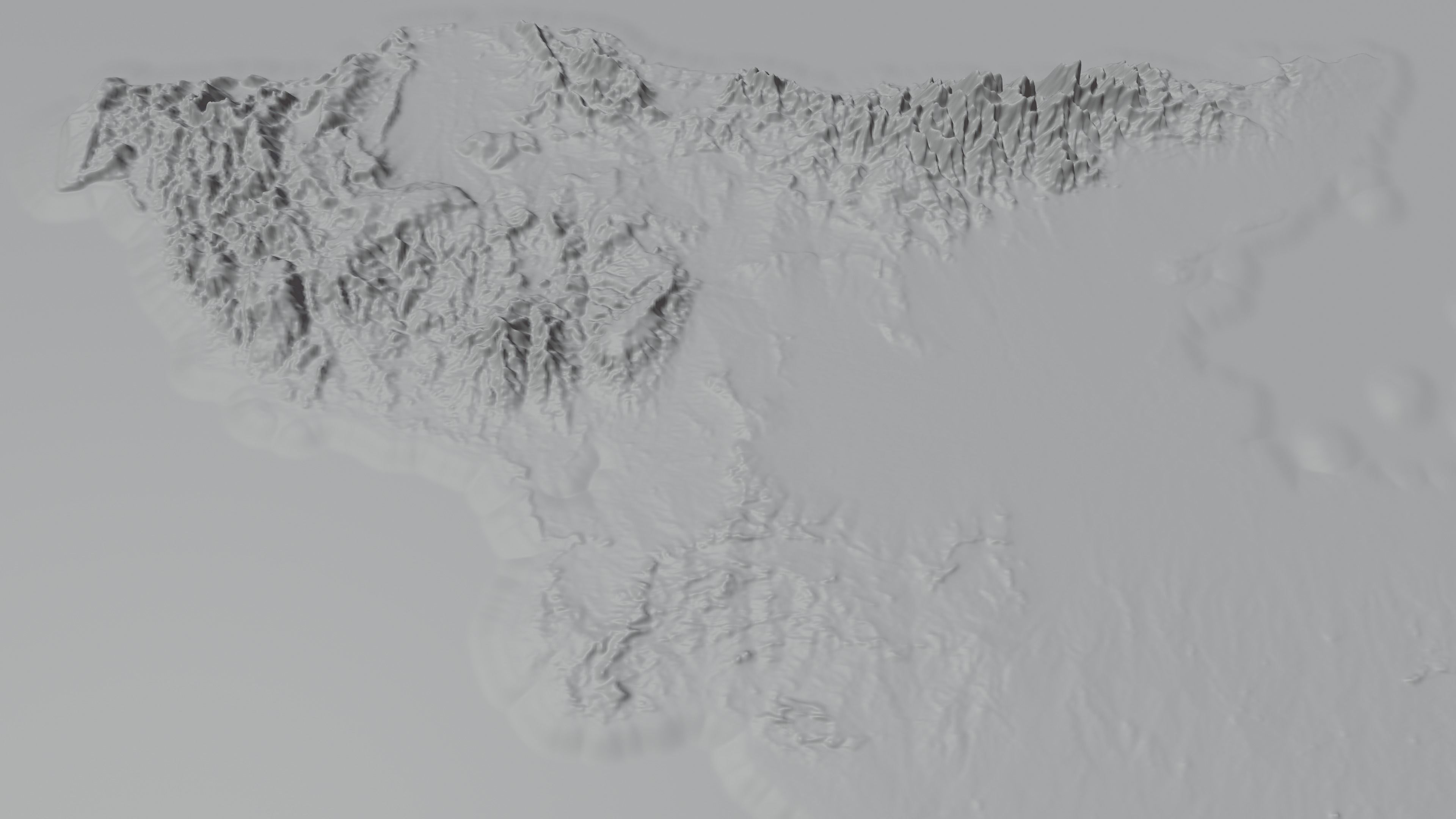 Cuba island full 3d model terrain 3D model | CGTrader