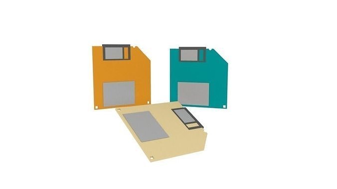 Floppy disks 3D model | CGTrader