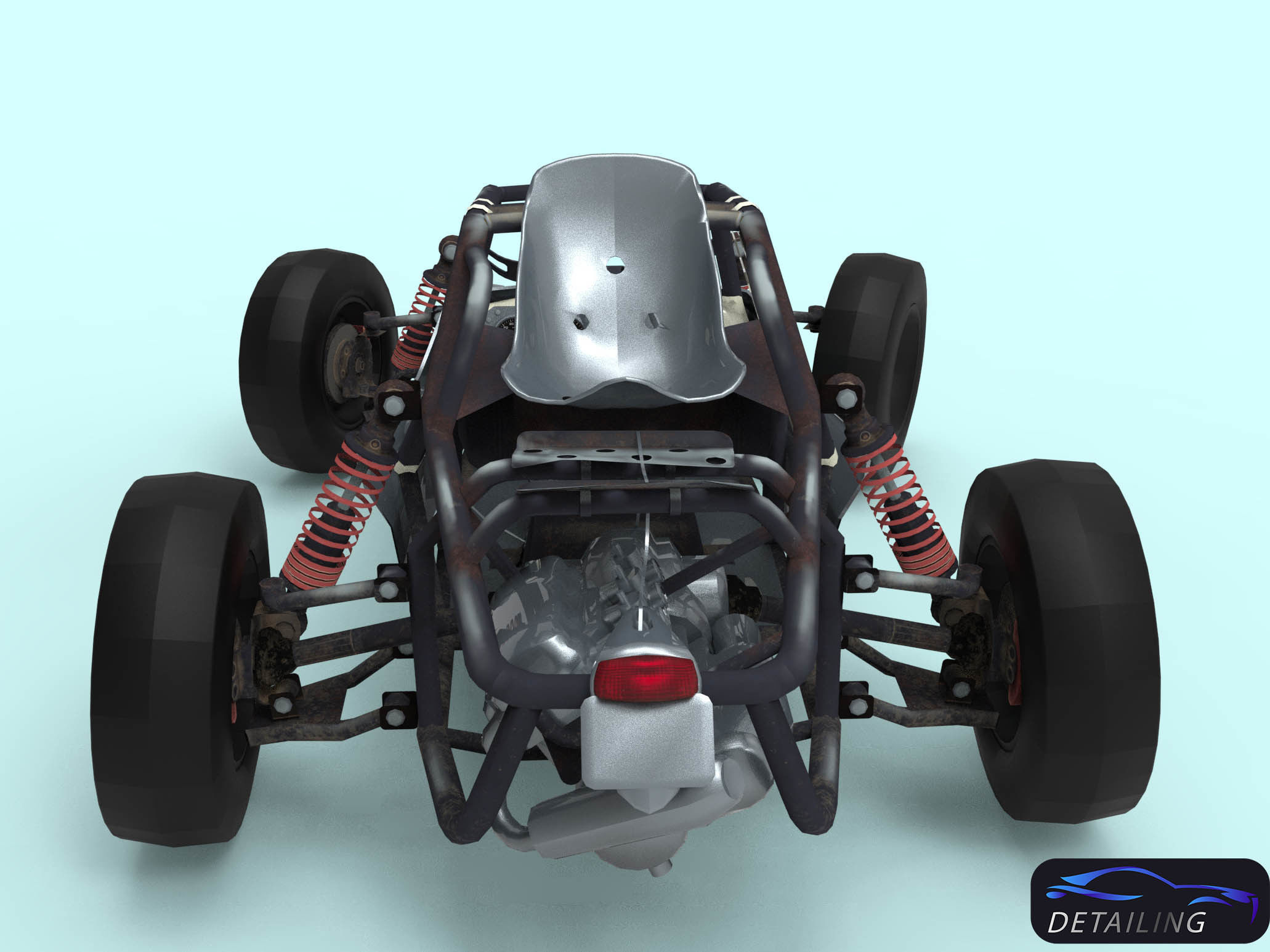 Buggy for 3d printing 3D model | CGTrader