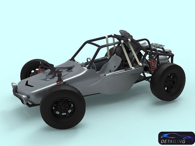 Buggy for 3d printing 3D model | CGTrader