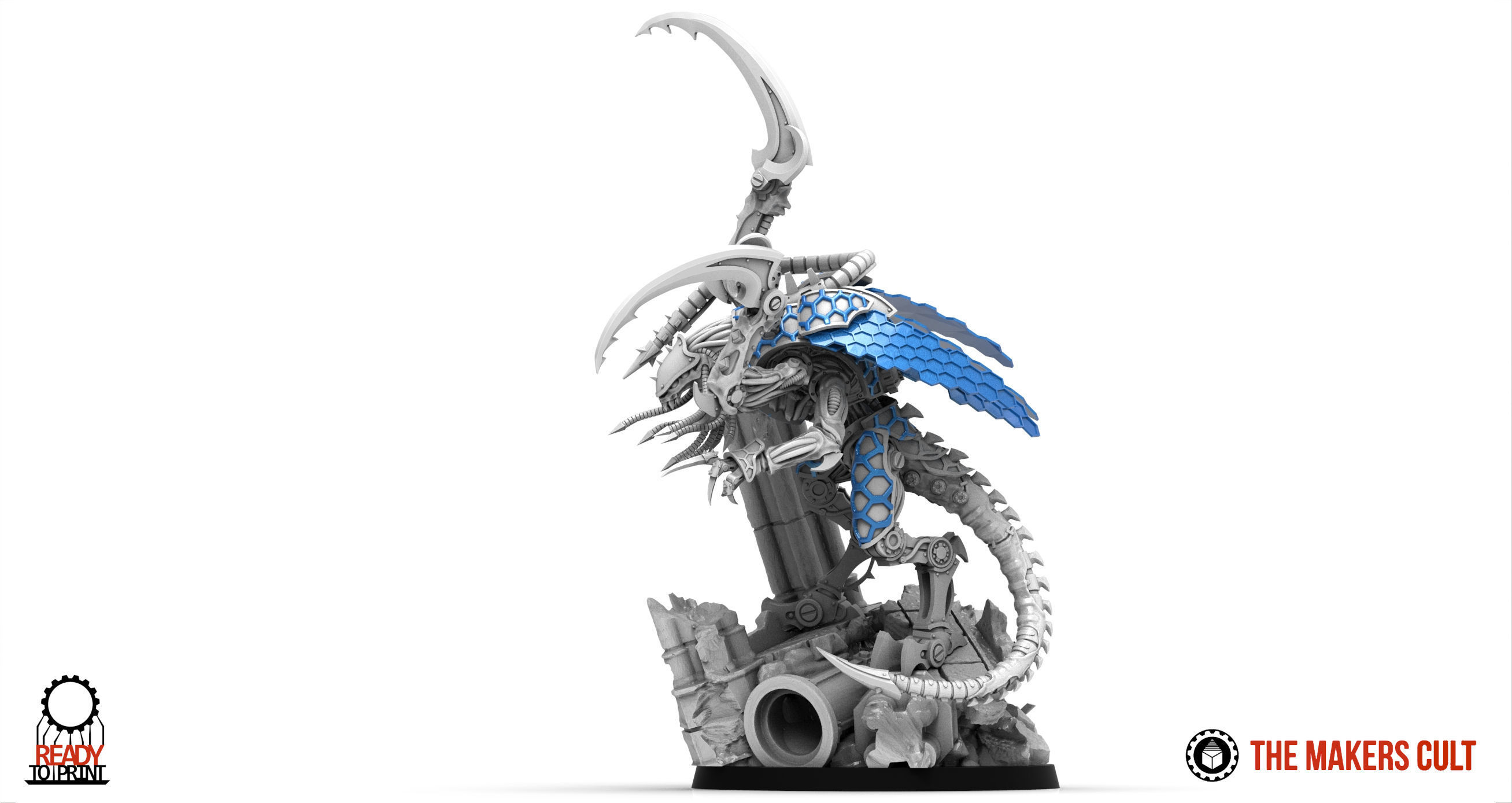 Iron Hive - Grim Leaper 3D model 3D printable | CGTrader