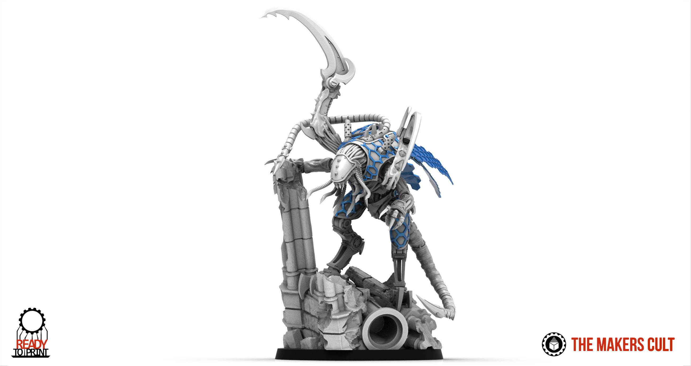 Iron Hive - Grim Leaper 3D model 3D printable | CGTrader