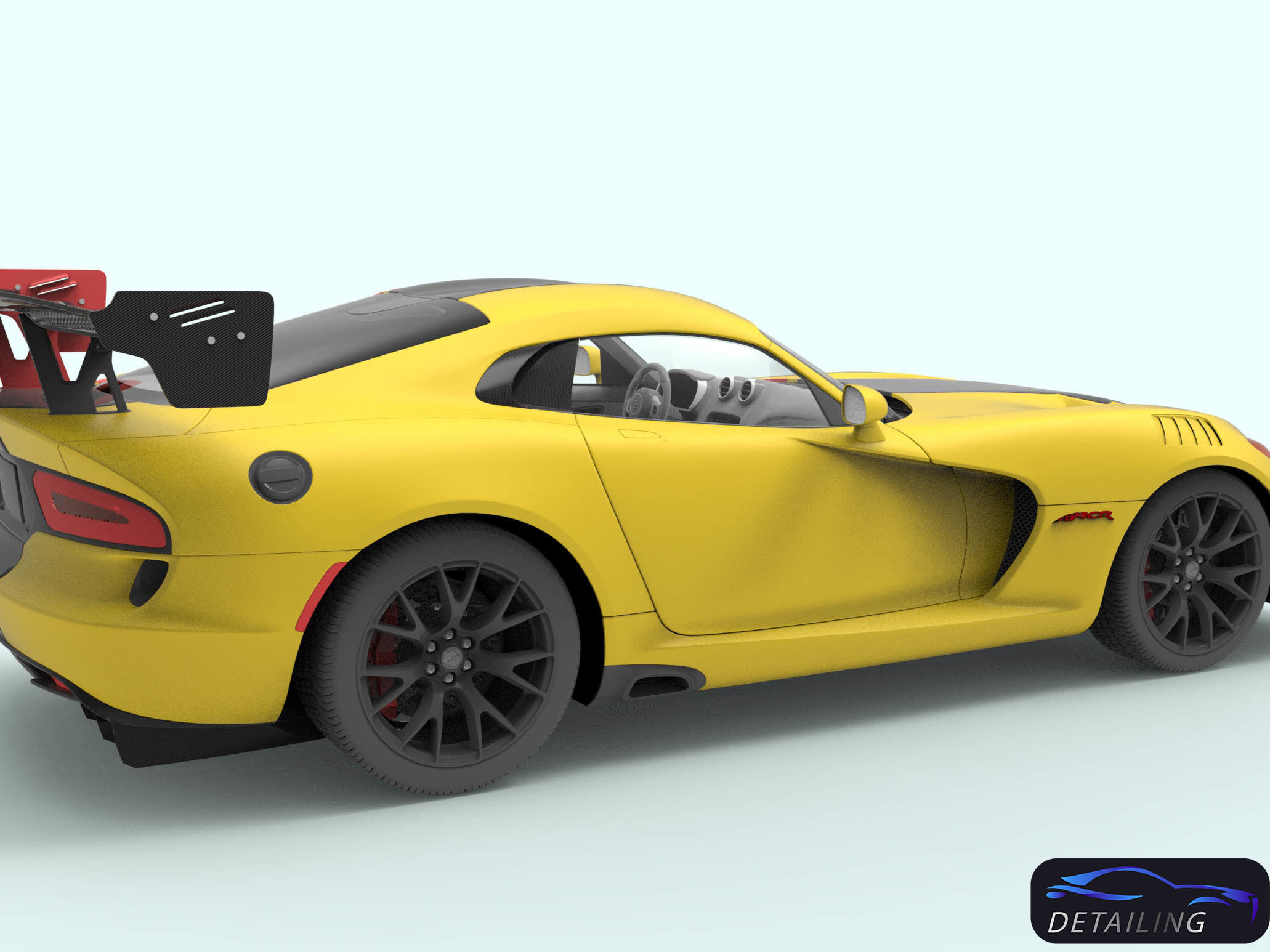 Dodge Viper ACR for 3d printing 3D model | CGTrader