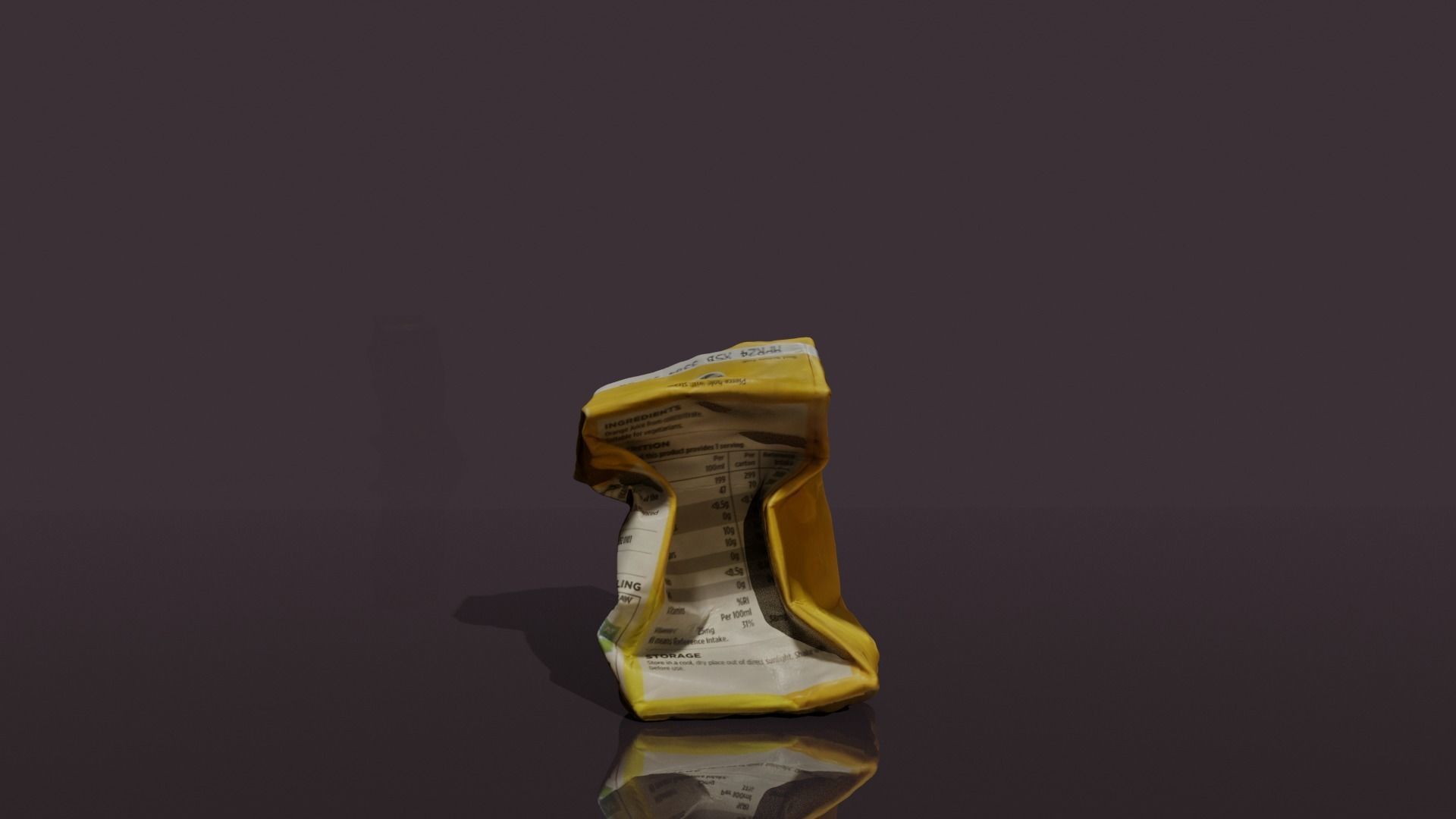 Crushed Juice Cartons 3D model | CGTrader
