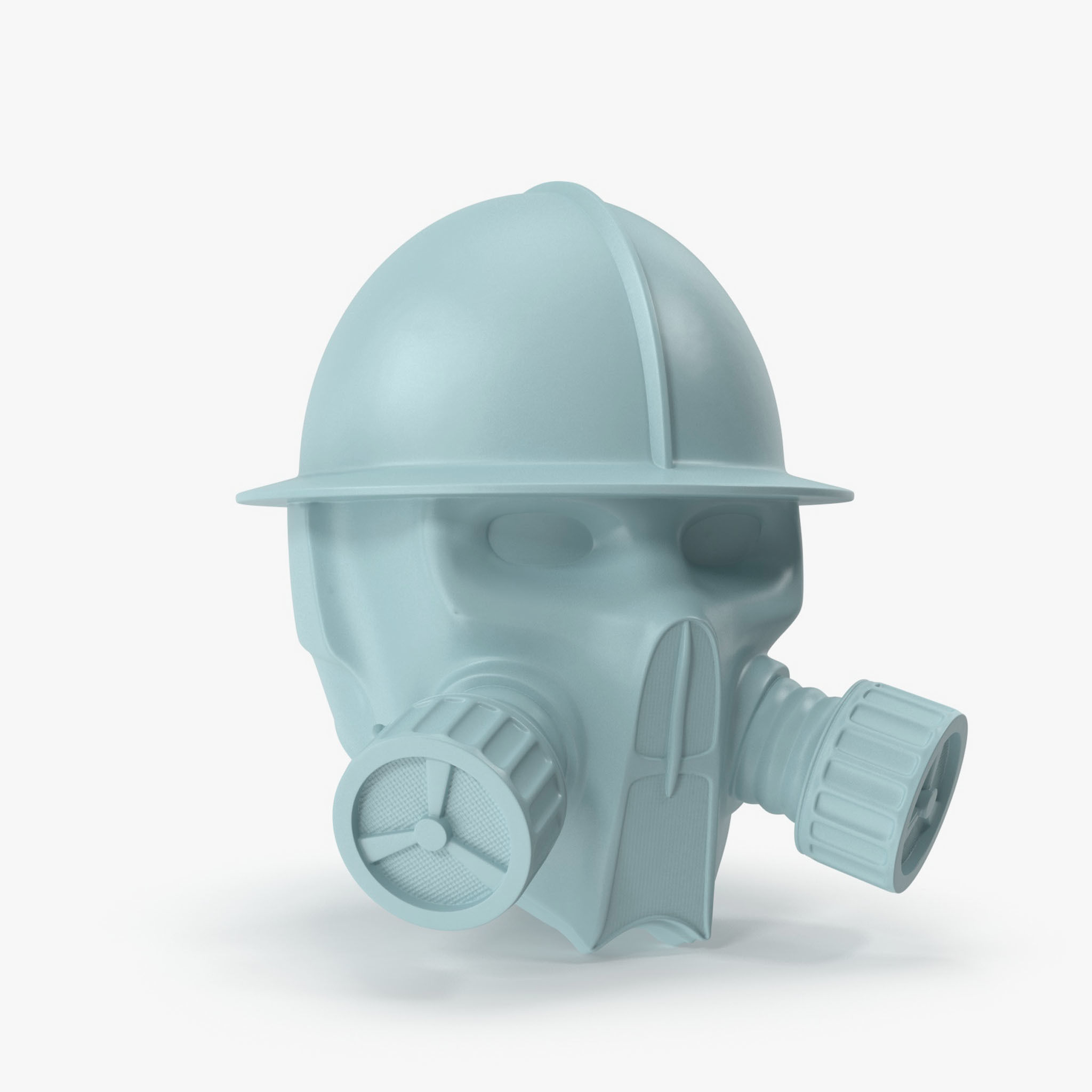 Steampunk Helmet Print Ready 3D model 3D printable | CGTrader