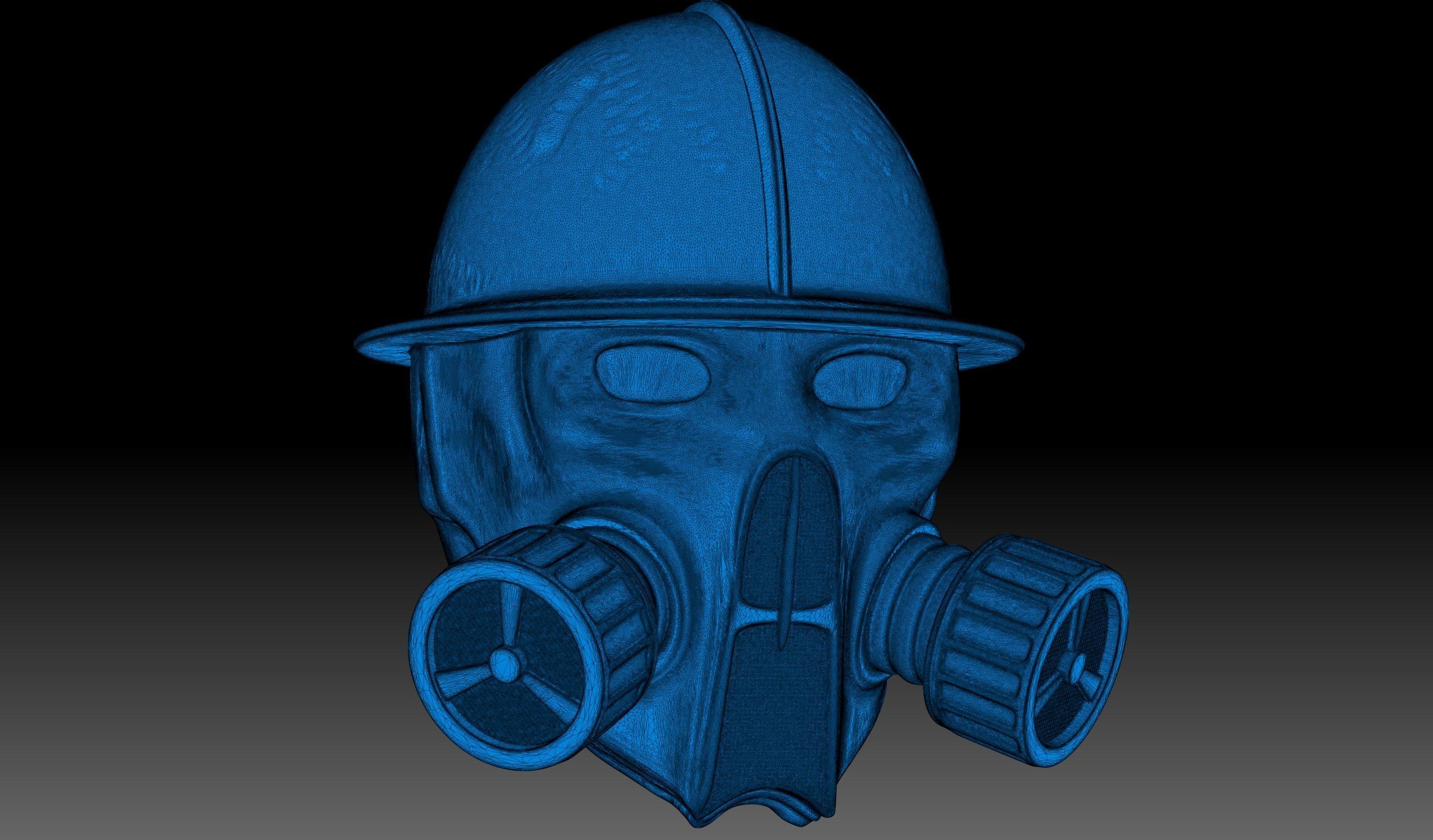 Steampunk Helmet Print Ready 3D model 3D printable | CGTrader