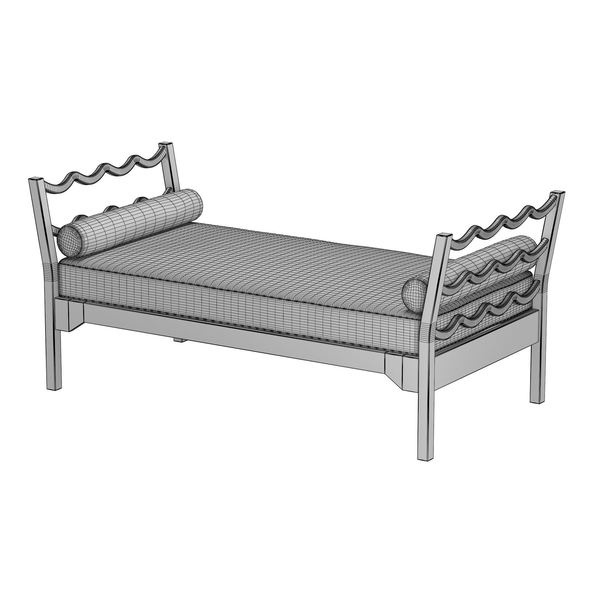 WAVE DAYBED 3D model | CGTrader
