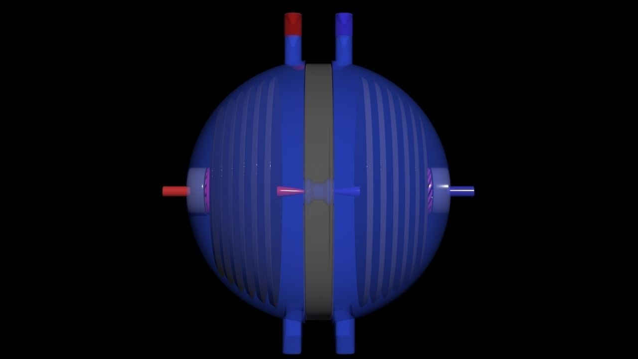 Hydrogen Generator Design - Concept 3D model | CGTrader