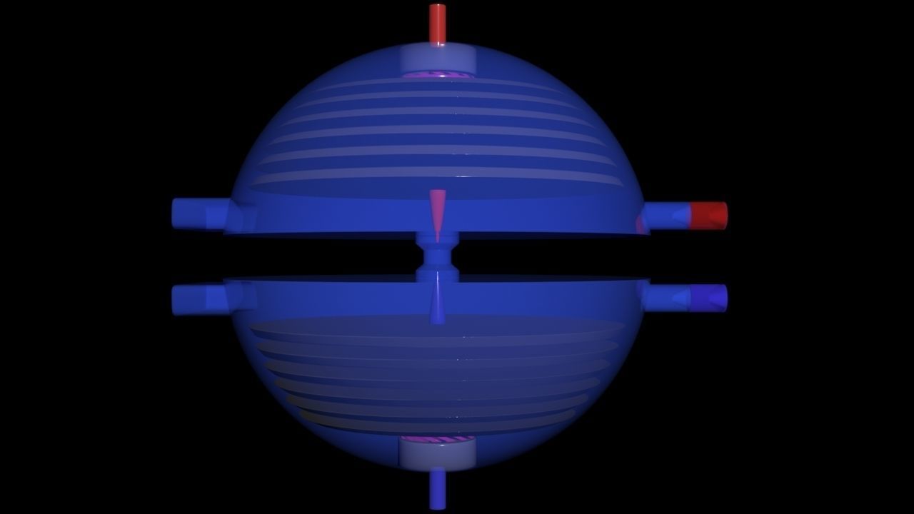 Hydrogen Generator Design - Concept 3D model | CGTrader