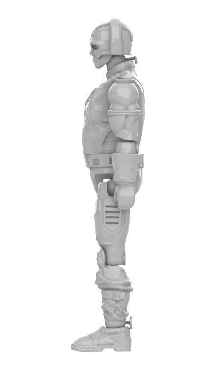 Peacemaker - ARTICULATED POSEABLE ACTION FIGURE 100mm 3D model 3D ...