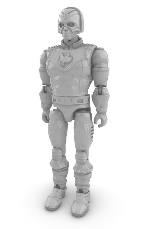 Peacemaker - ARTICULATED POSEABLE ACTION FIGURE 100mm 3D model 3D ...