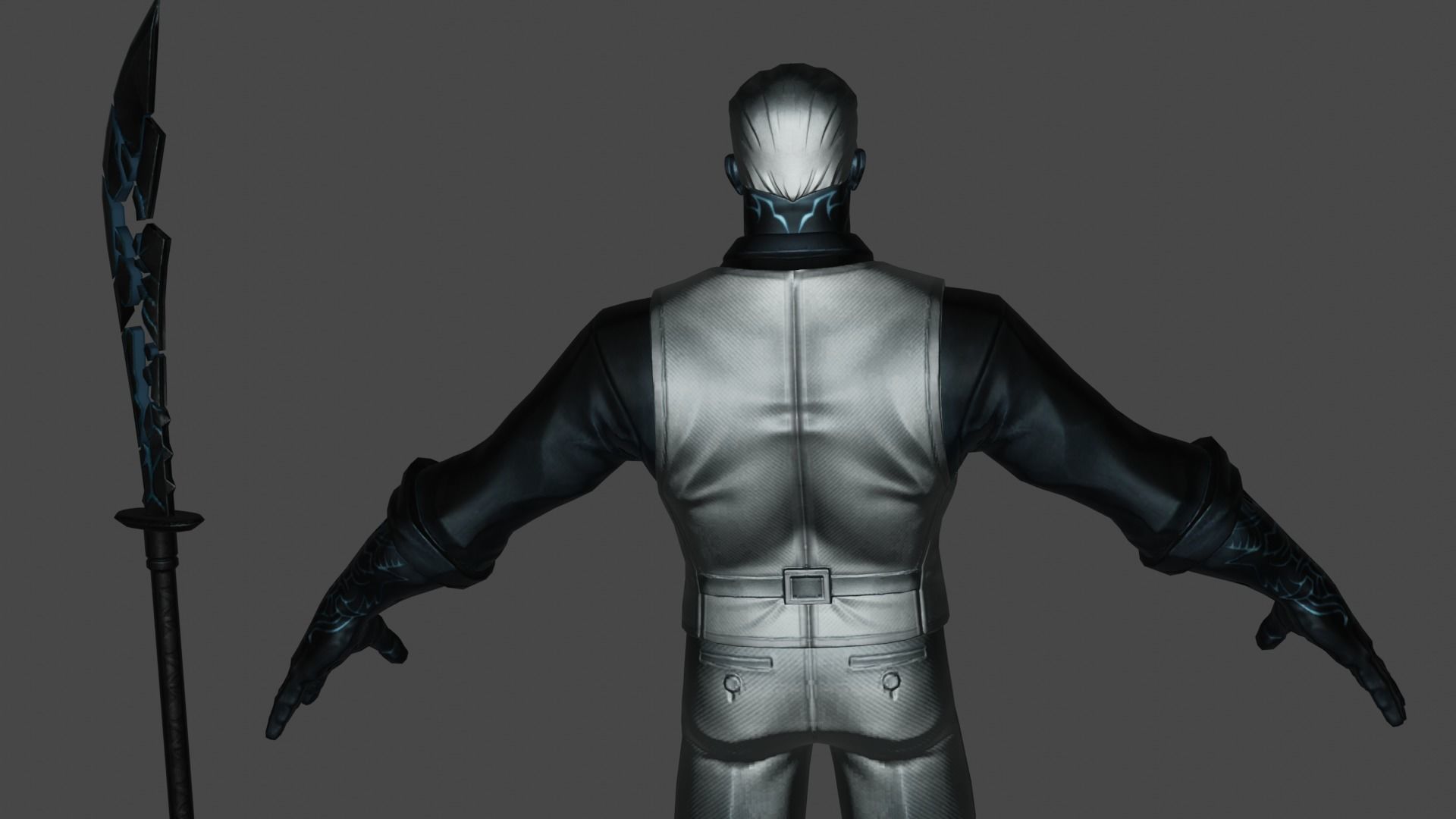 Mister Negative 3D model 3D model rigged | CGTrader
