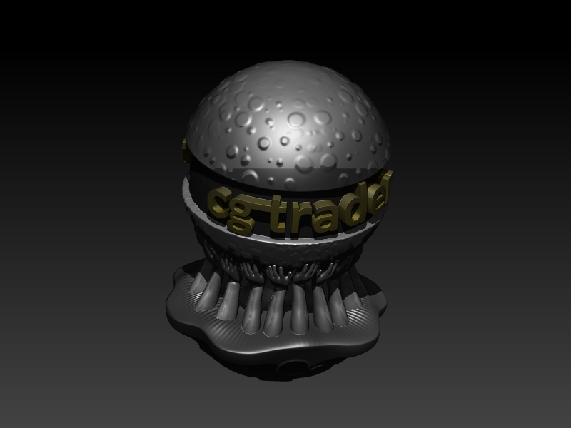 CGTRADER LOGO 3D model 3D printable | CGTrader