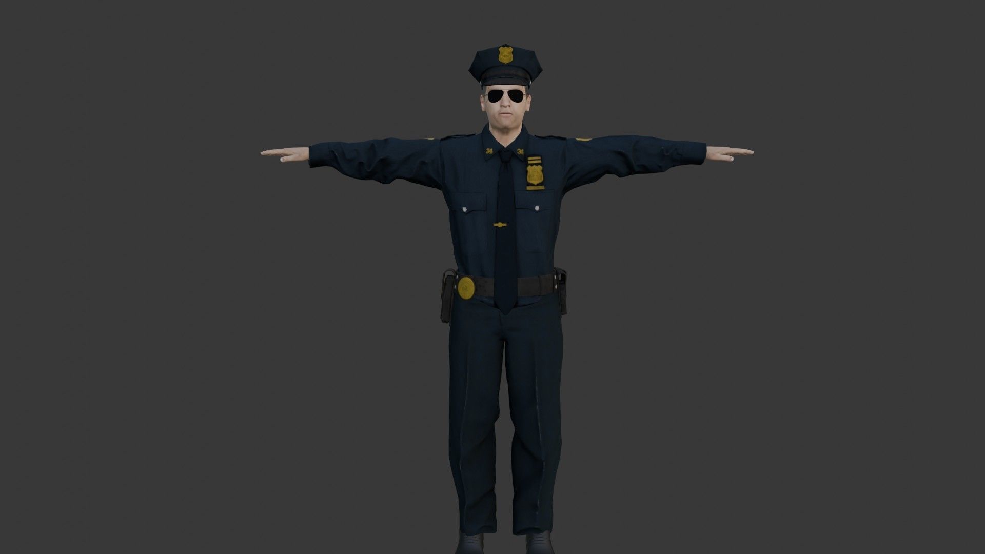 Police Officers 3D model | CGTrader