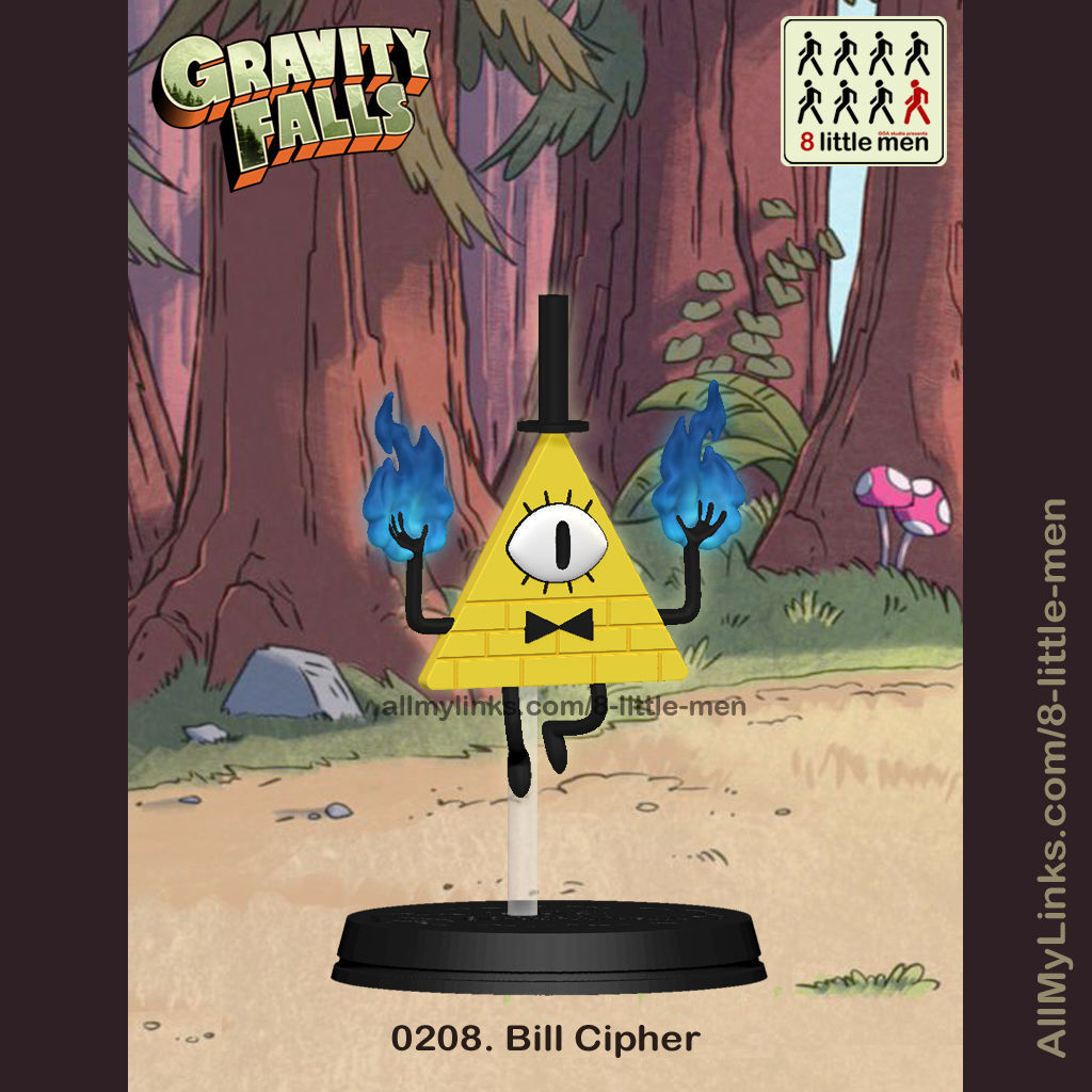 0208 Bill Cipher from Gravity Falls 3D model 3D printable | CGTrader
