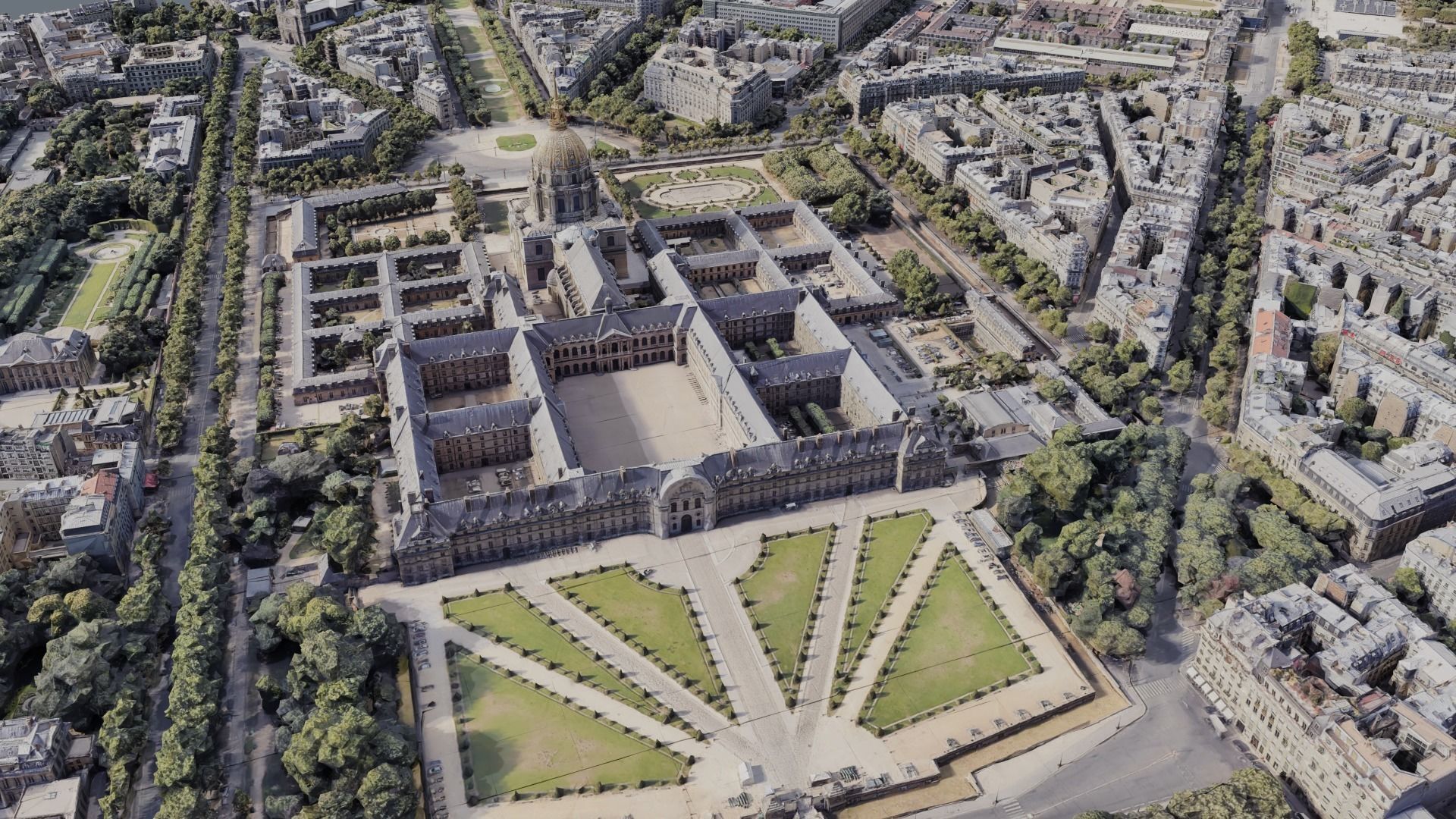 Paris City Eiffel Tower Realistic 3D model | CGTrader