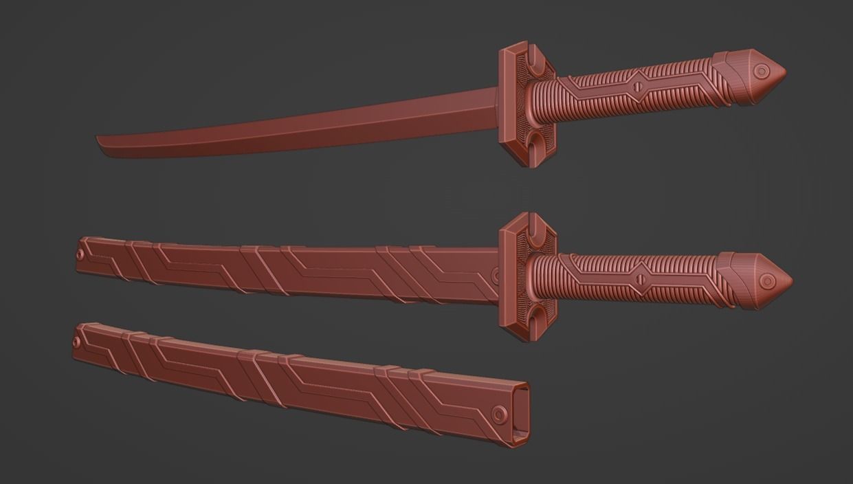 Kamen rider Tycoon Bujin sword 3D model 3D printable | CGTrader