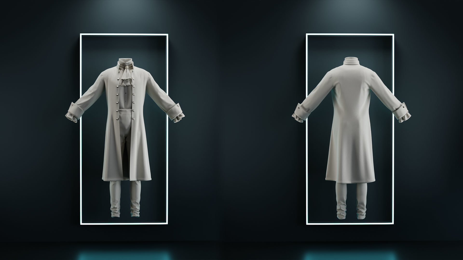 Medieval Pirate Clothes Base Mesh 3D model | CGTrader