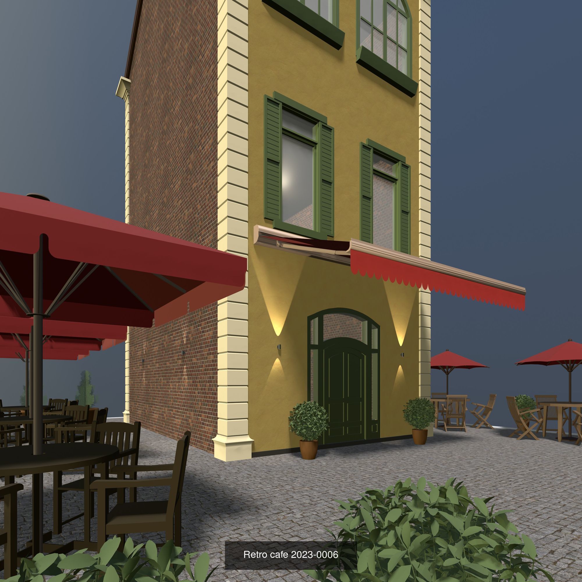 Retro and vintage building 3D Model Collection | CGTrader