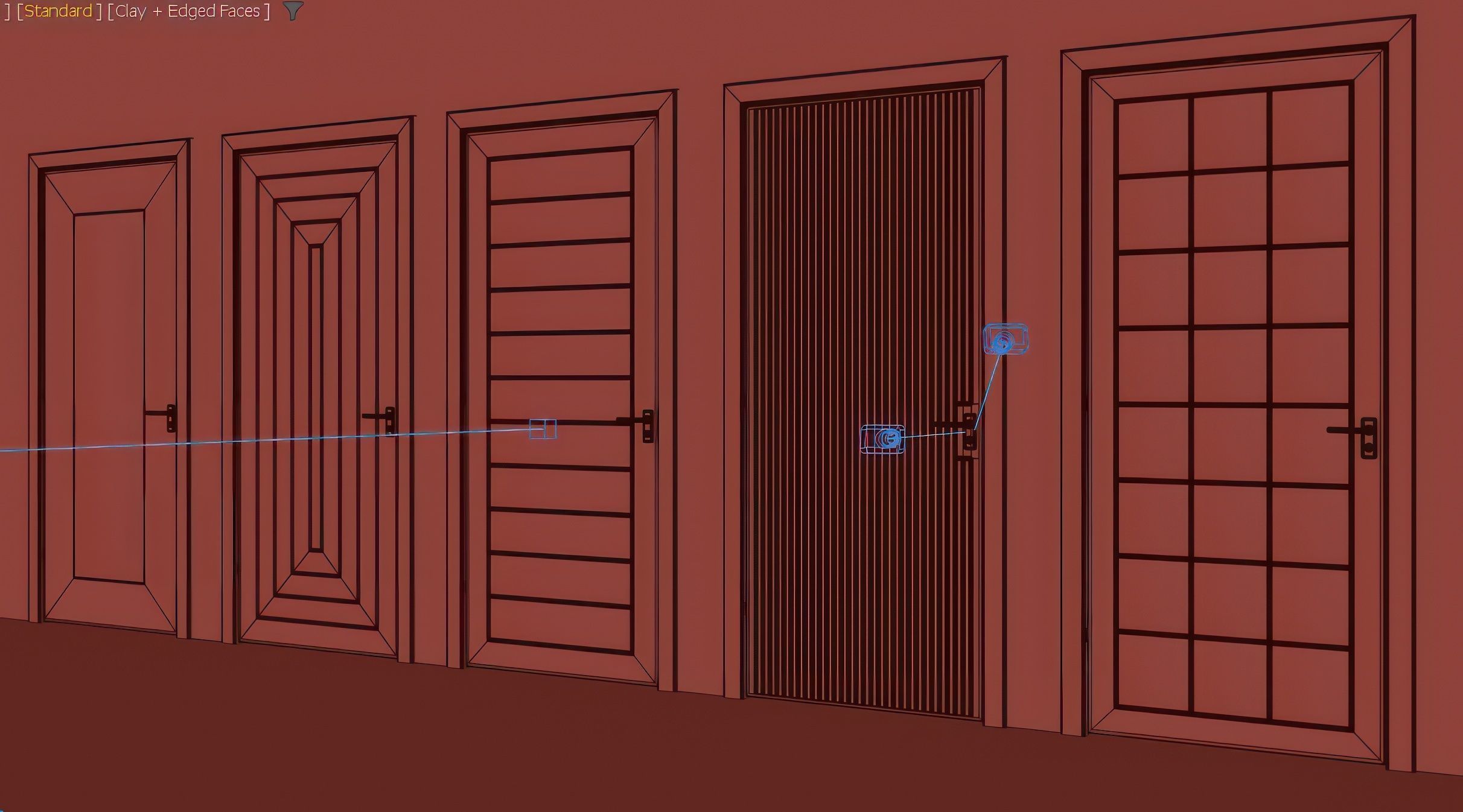 Interior Door Design 1-30 3D model | CGTrader
