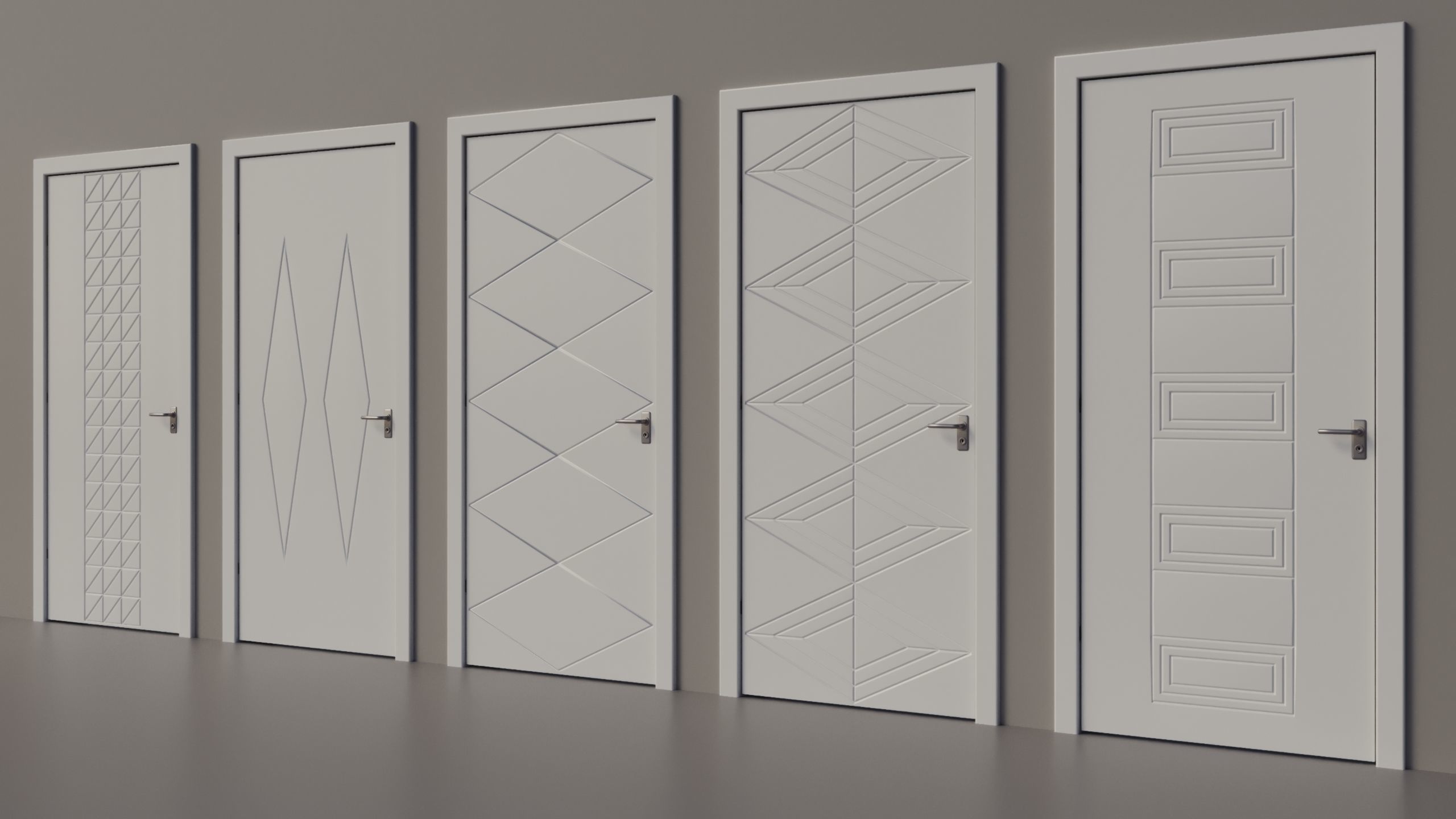 Interior Door Design 1-30 3D model | CGTrader
