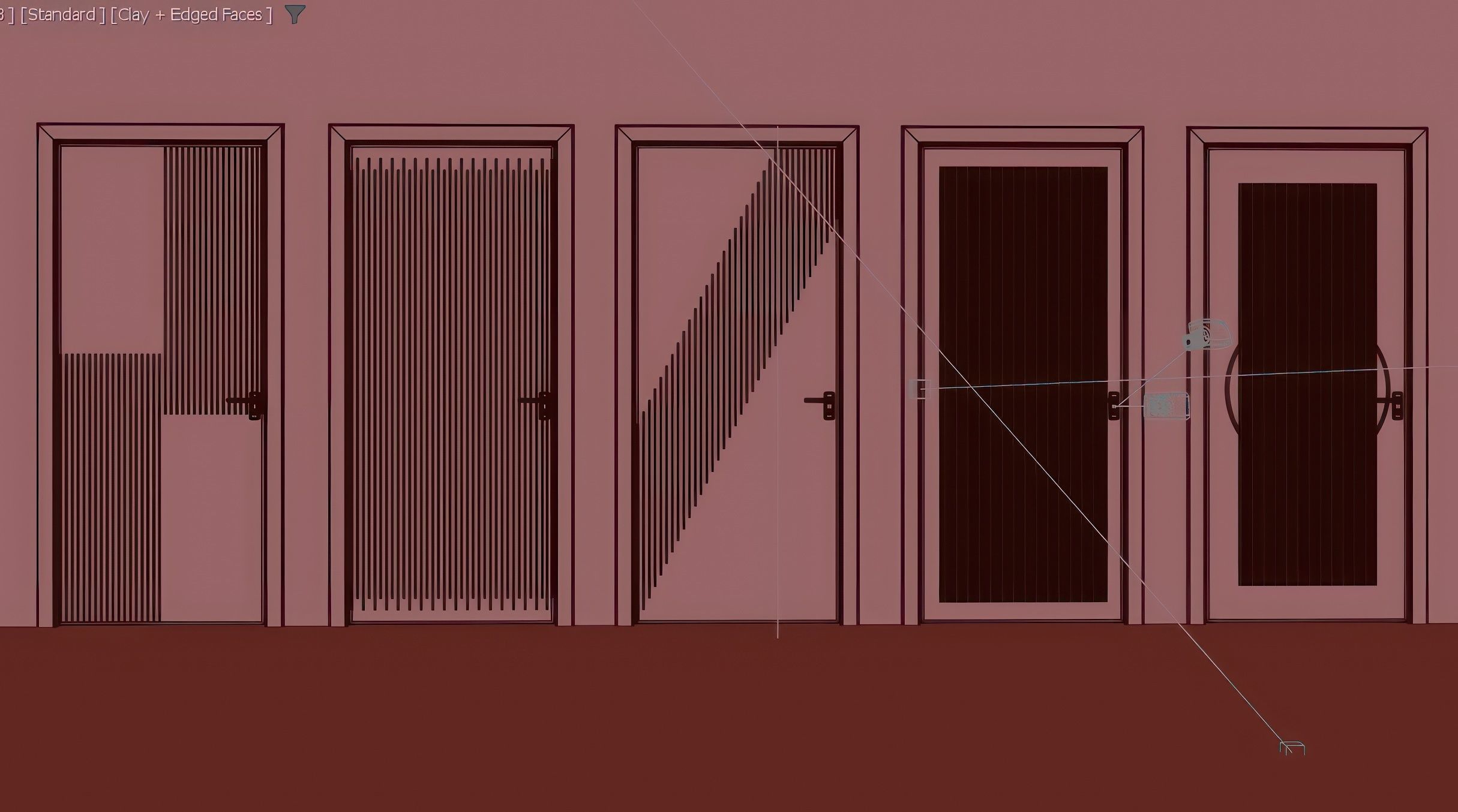 Interior Door Design 1-30 3D model | CGTrader