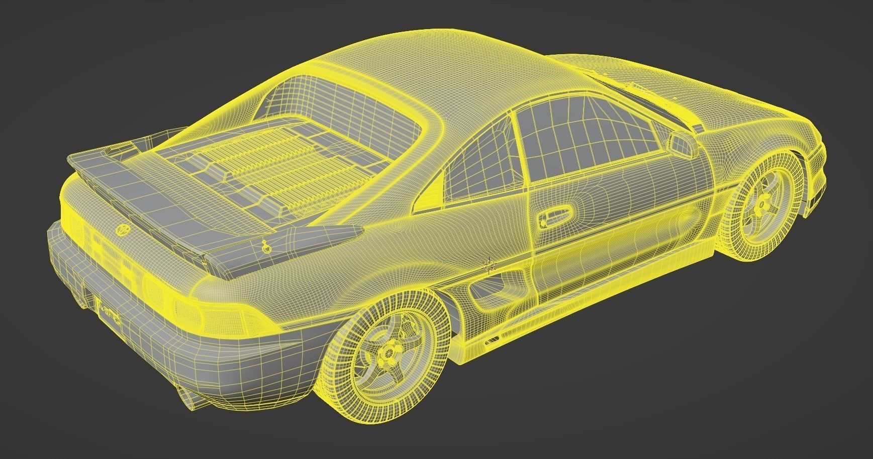 Toyota MR2 SW20 Rev 2 1993 free 3D model | CGTrader