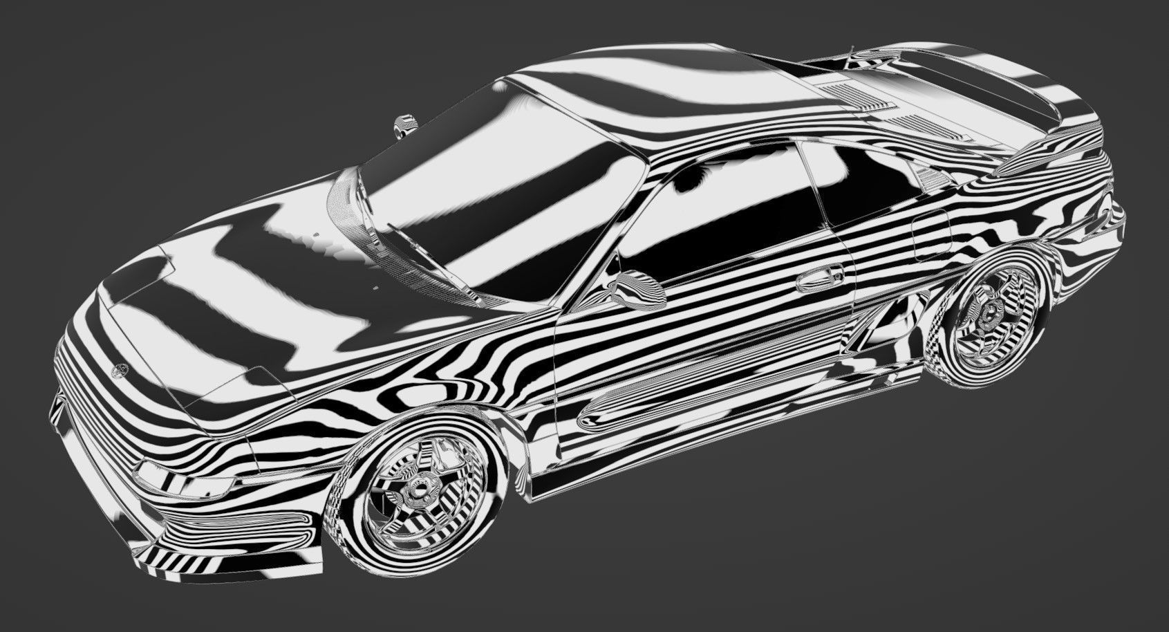 Toyota MR2 SW20 Rev 2 1993 free 3D model | CGTrader