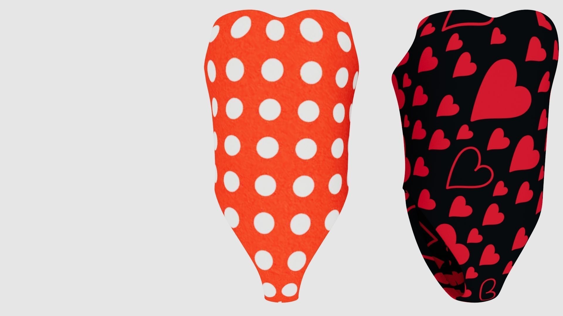 3d Model Swimsuits 3d Models Asset Vr Ar Low Poly Cgtrader