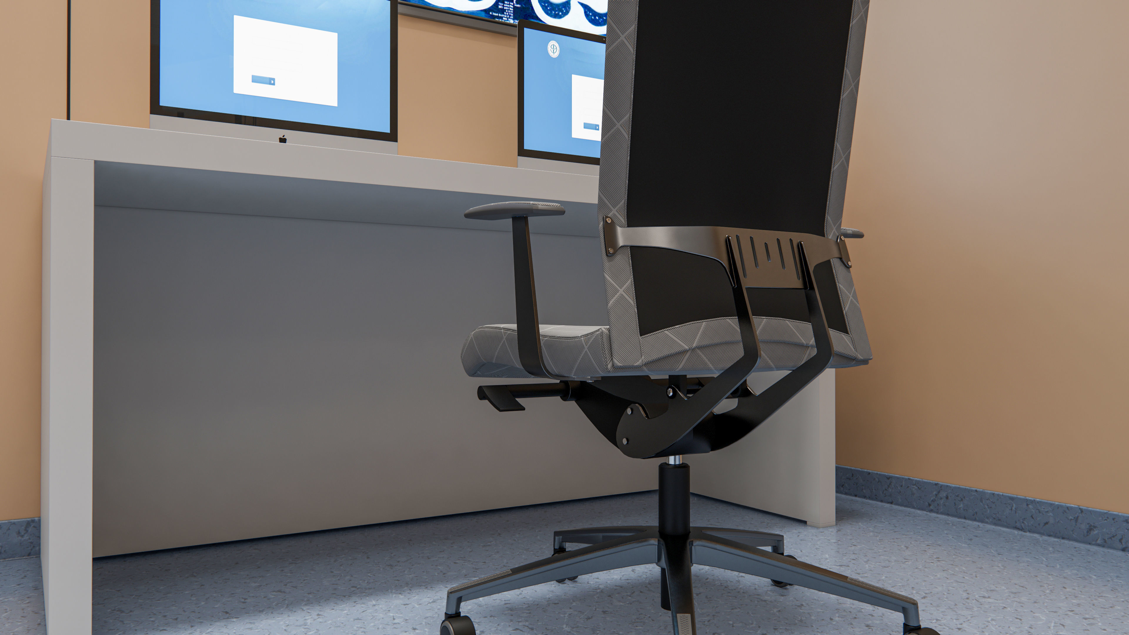 Hospital endoscopy room Interior 3D model | CGTrader