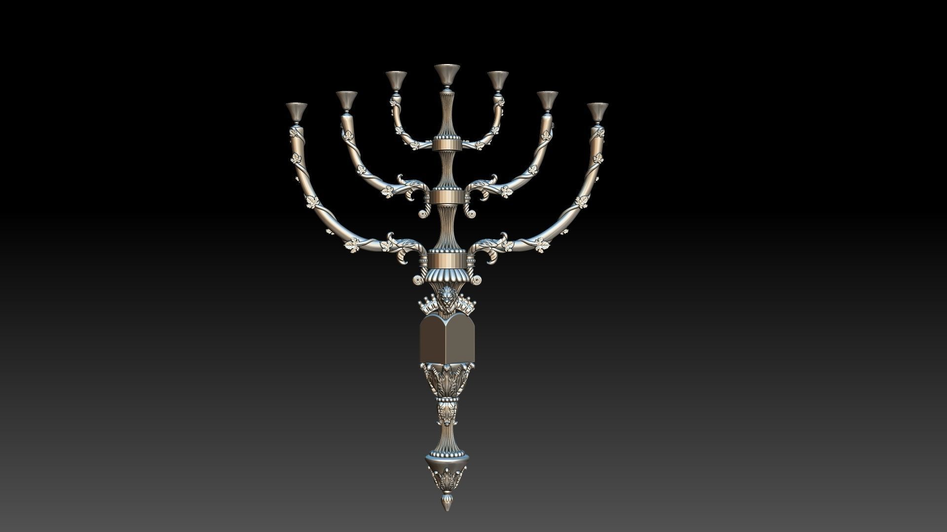 CANDEL HOLDER 3D MODEL FOR 3D PRINTING 3D model 3D printable | CGTrader
