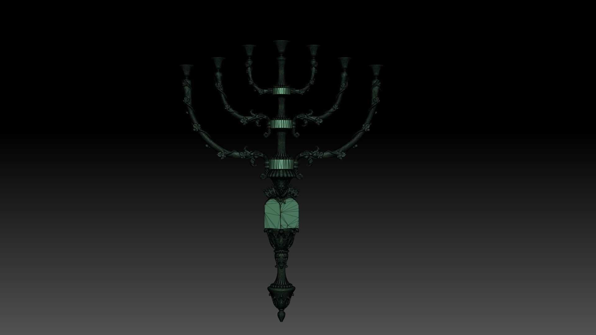 CANDEL HOLDER 3D MODEL FOR 3D PRINTING 3D model 3D printable | CGTrader