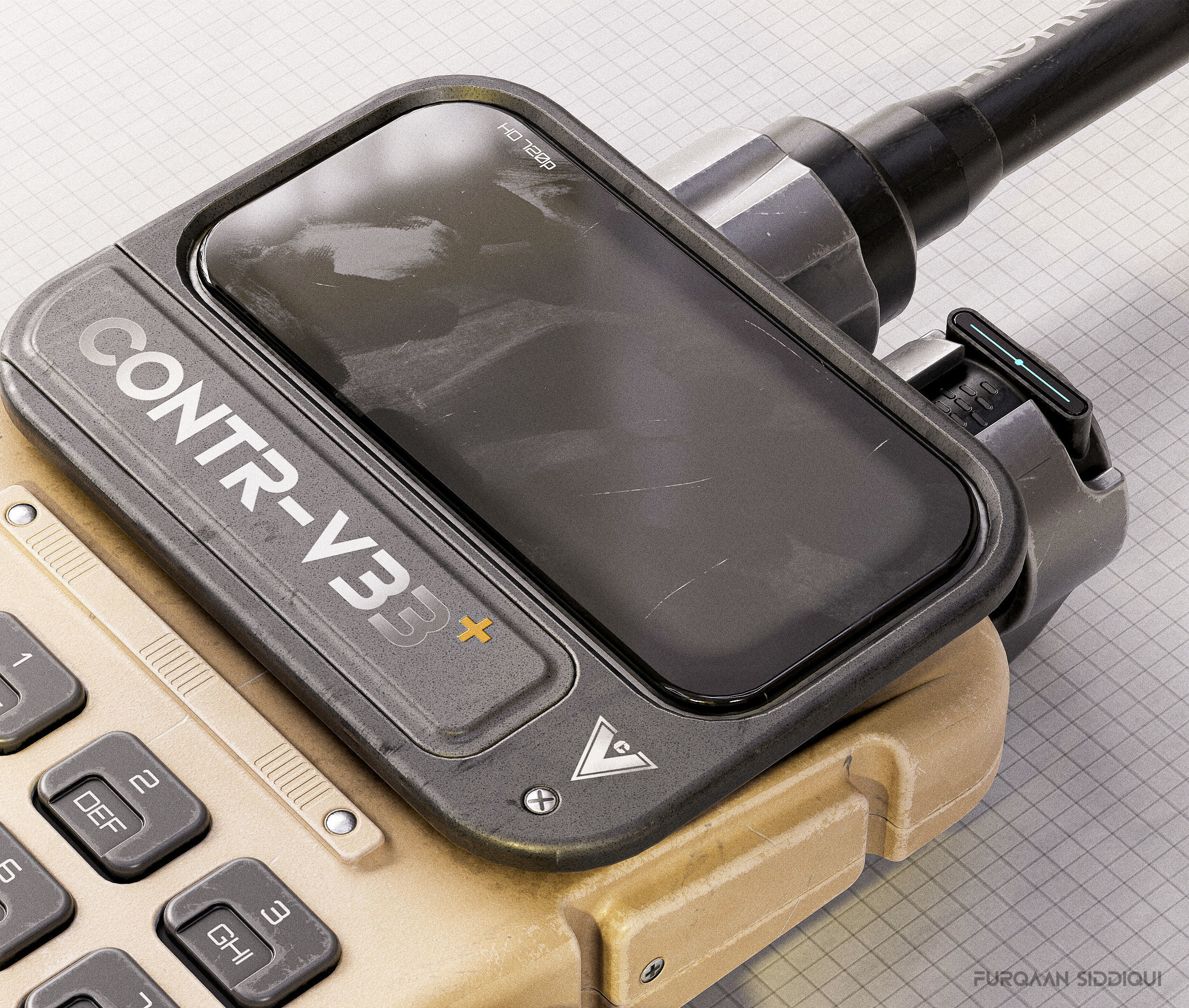 3D model Sci-fi Controller V33 PBR VR / AR / low-poly | CGTrader