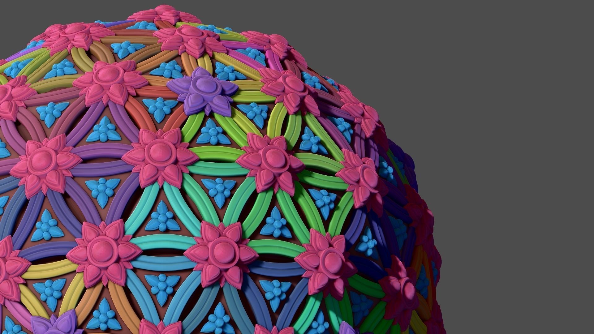 stone hydrangeas high poly model 3D model 3D printable | CGTrader