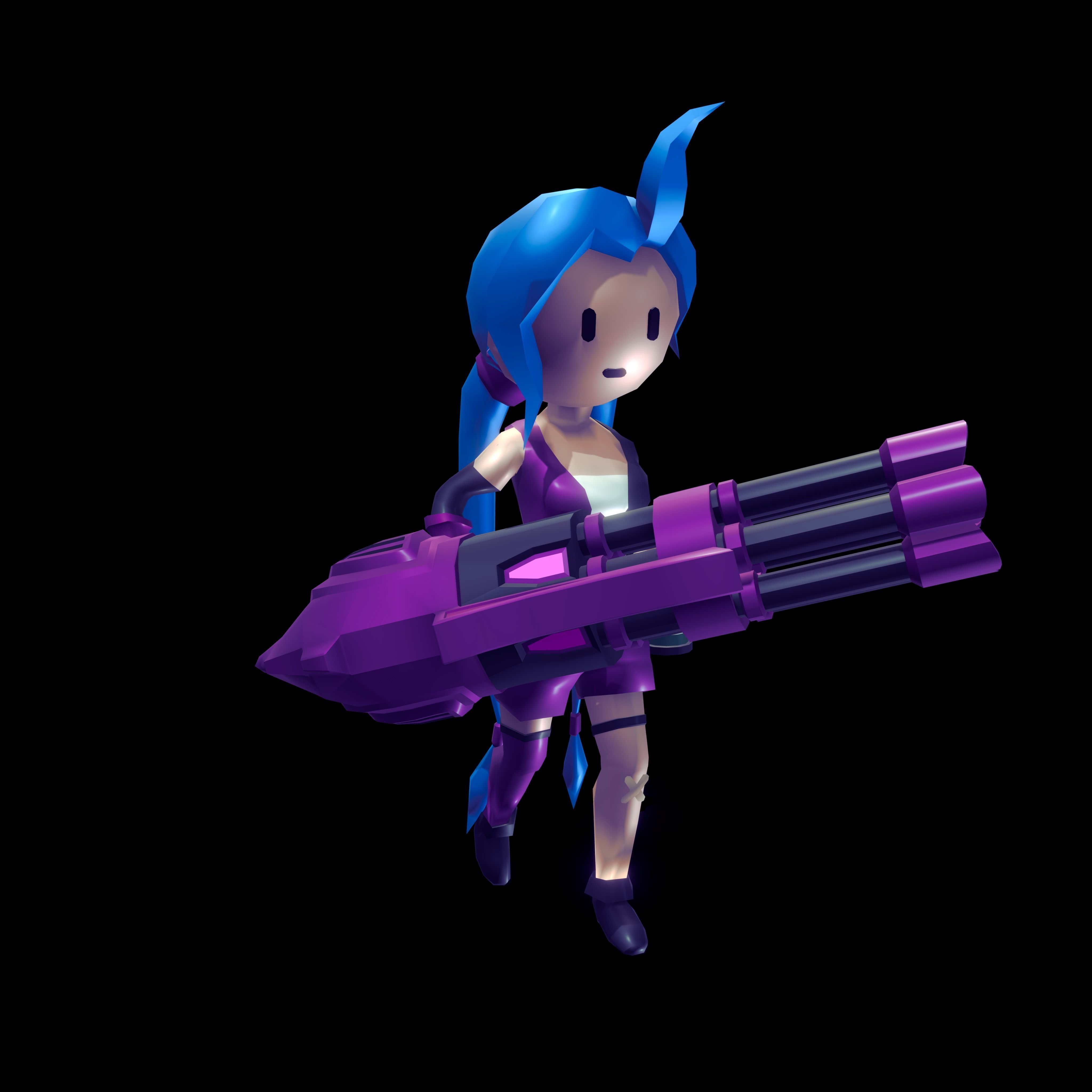 3D model Character Cool VR / AR / low-poly | CGTrader
