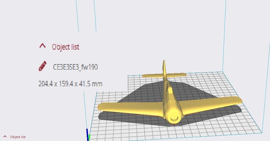 German World War II fighter aircraft 3D model 3D printable | CGTrader