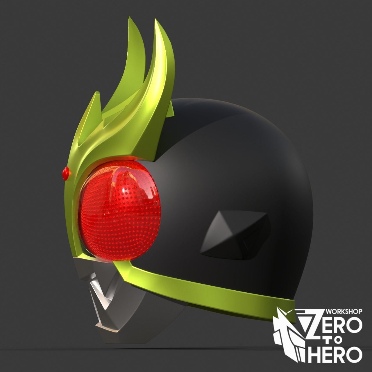 Kamen Rider Kuuga Ultimate Form Helmet 3D model 3D printable | CGTrader