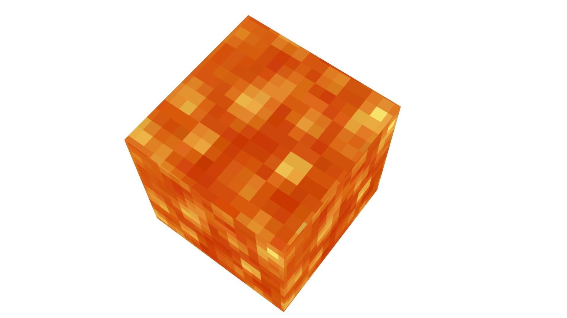 Minecraft Lava 3D model | CGTrader