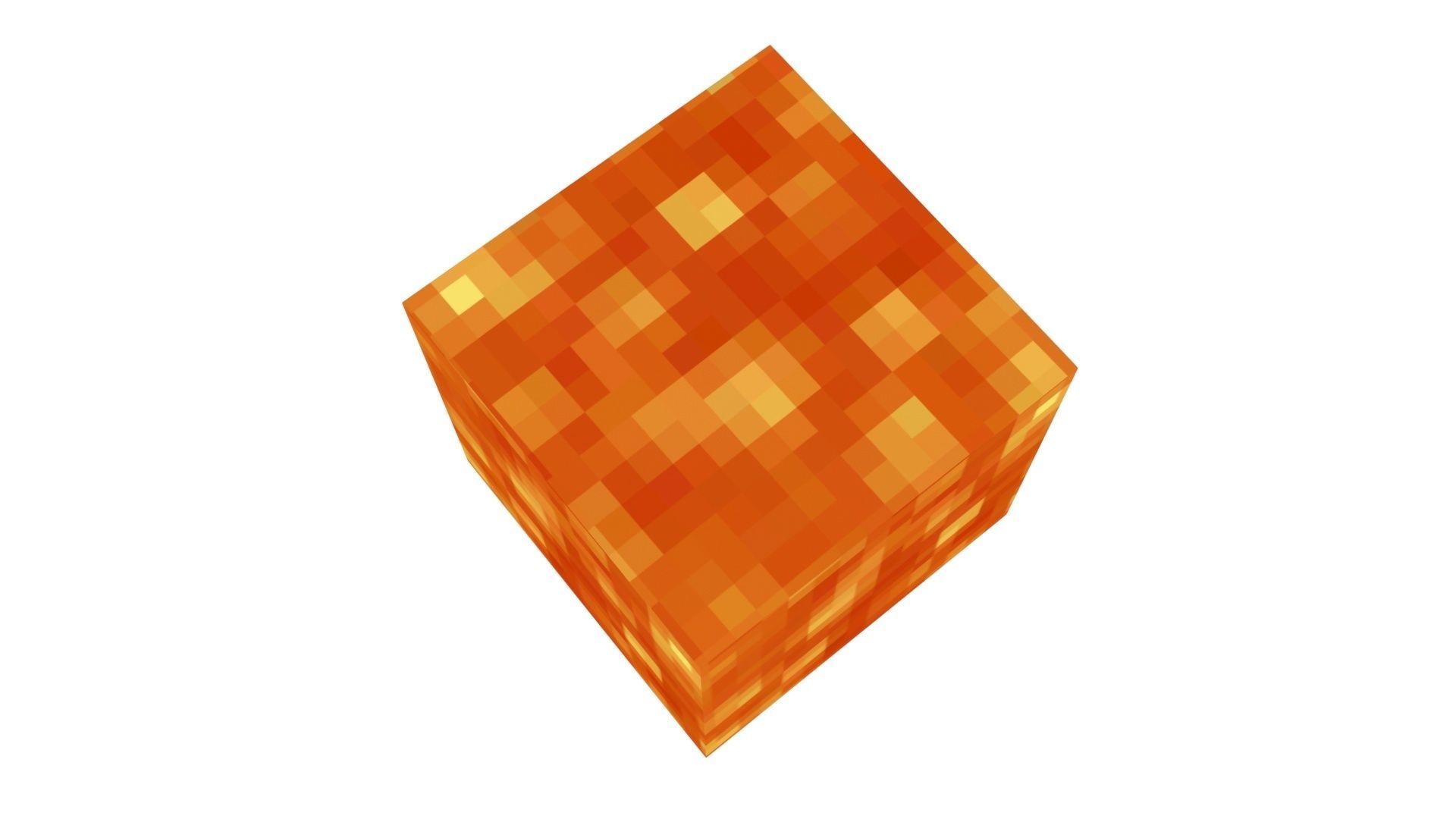 Minecraft Lava 3D model | CGTrader