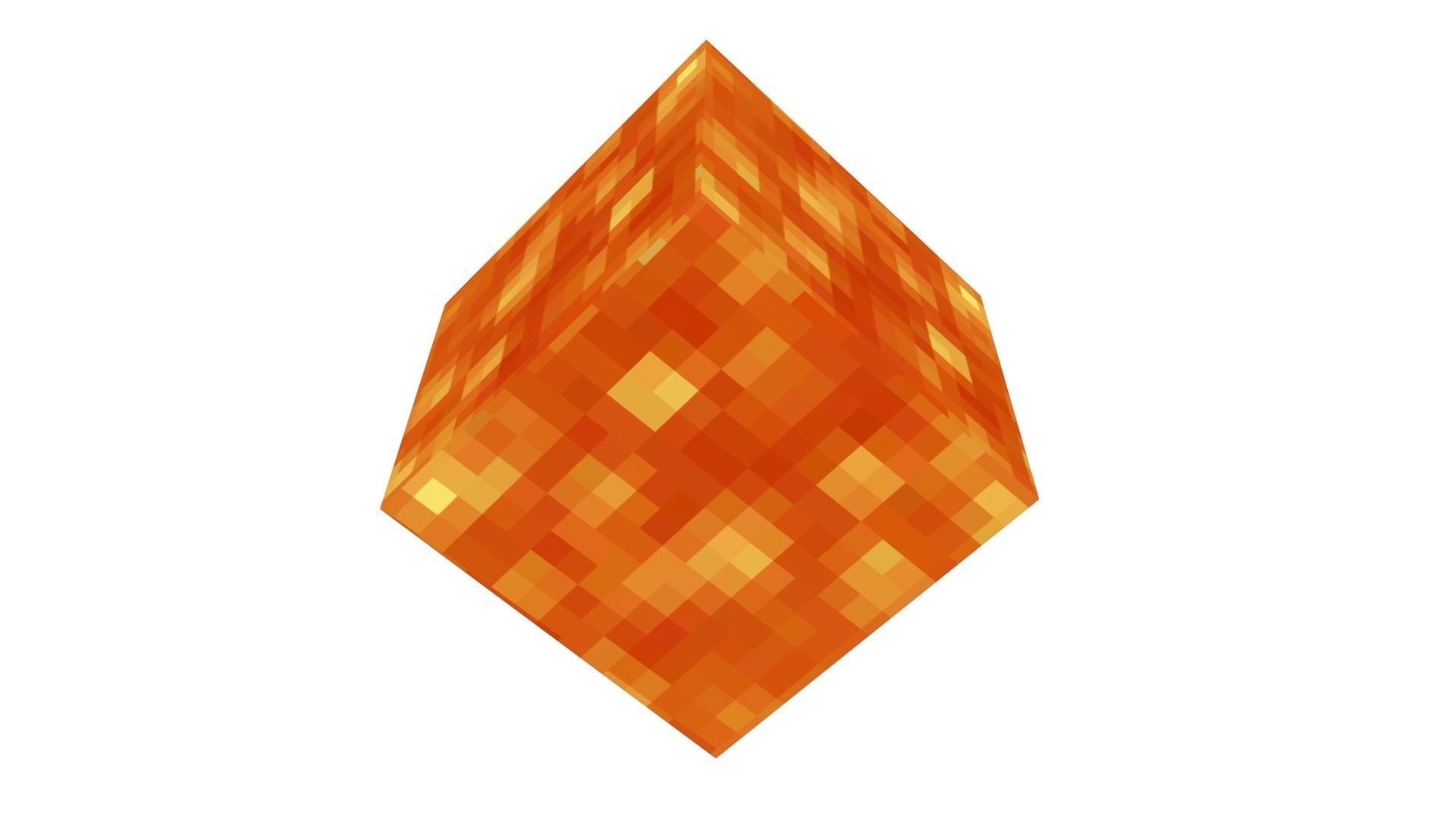 Minecraft Lava 3D model | CGTrader