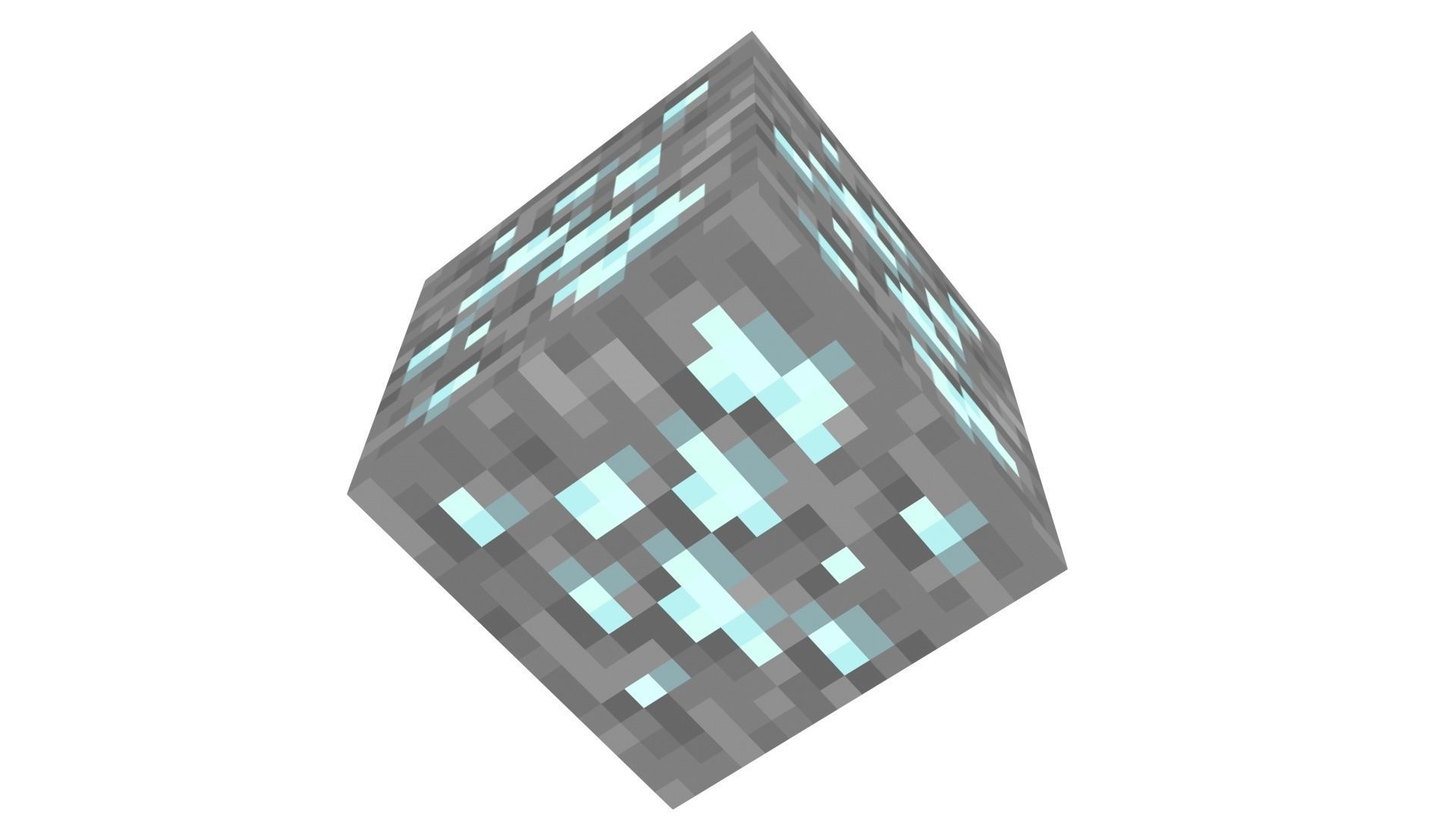 3D model Minecraft Diamonds VR / AR / low-poly | CGTrader