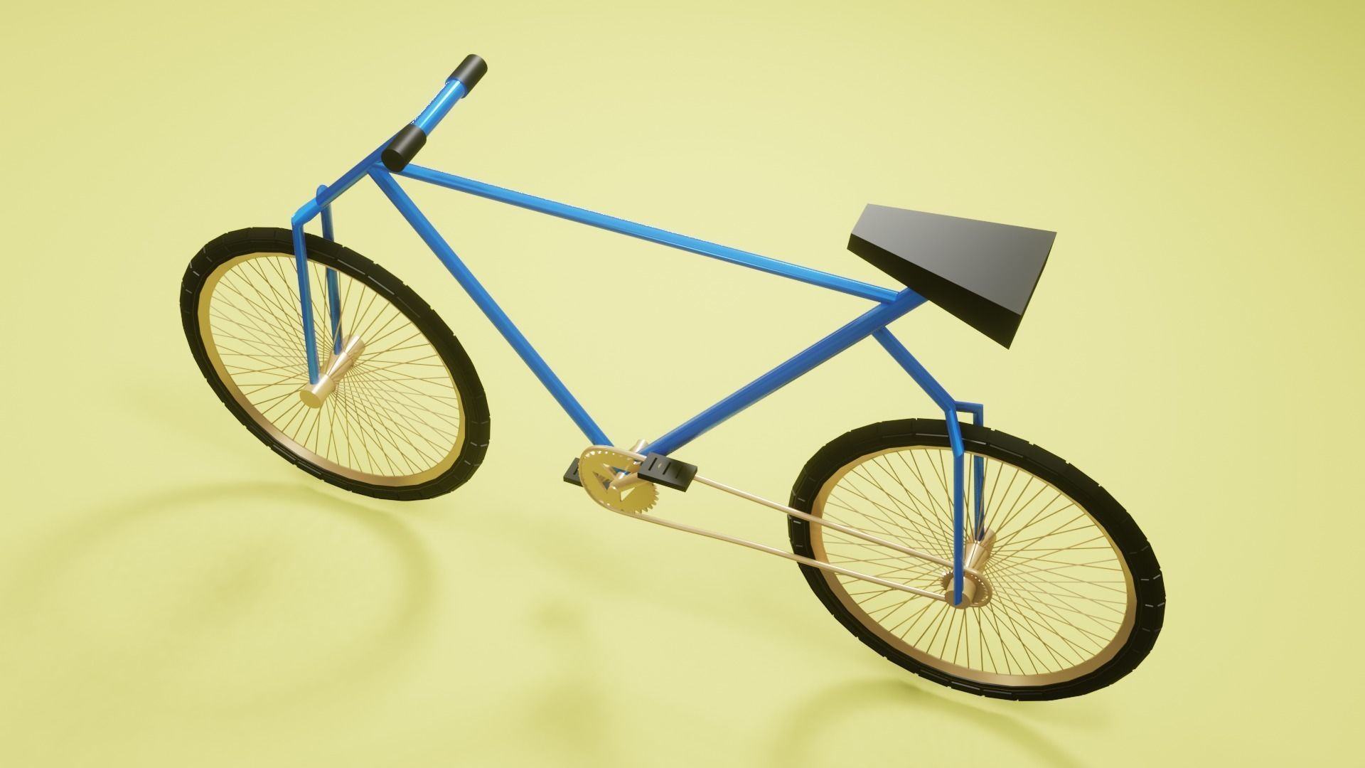 Free Low-Poly Urban commuter Bicycle Model free 3D model | CGTrader