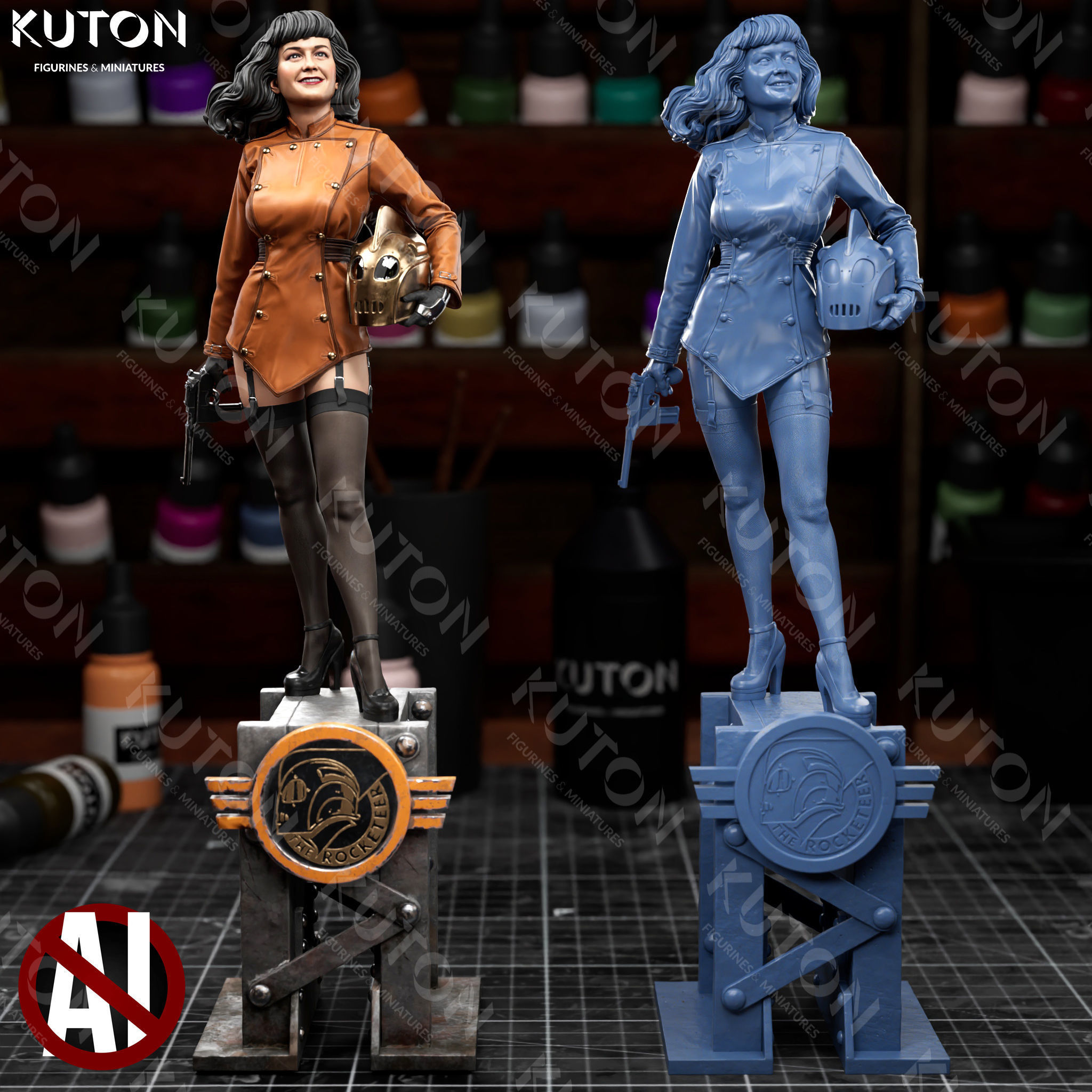 Rocketeer 3D model 3D printable | CGTrader