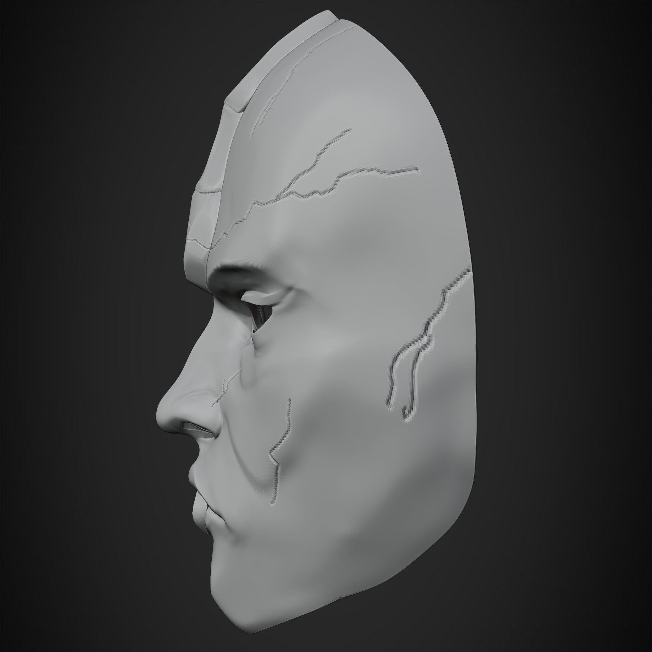 JoJo Vampire Stone Mask for Cosplay 3D model 3D printable | CGTrader