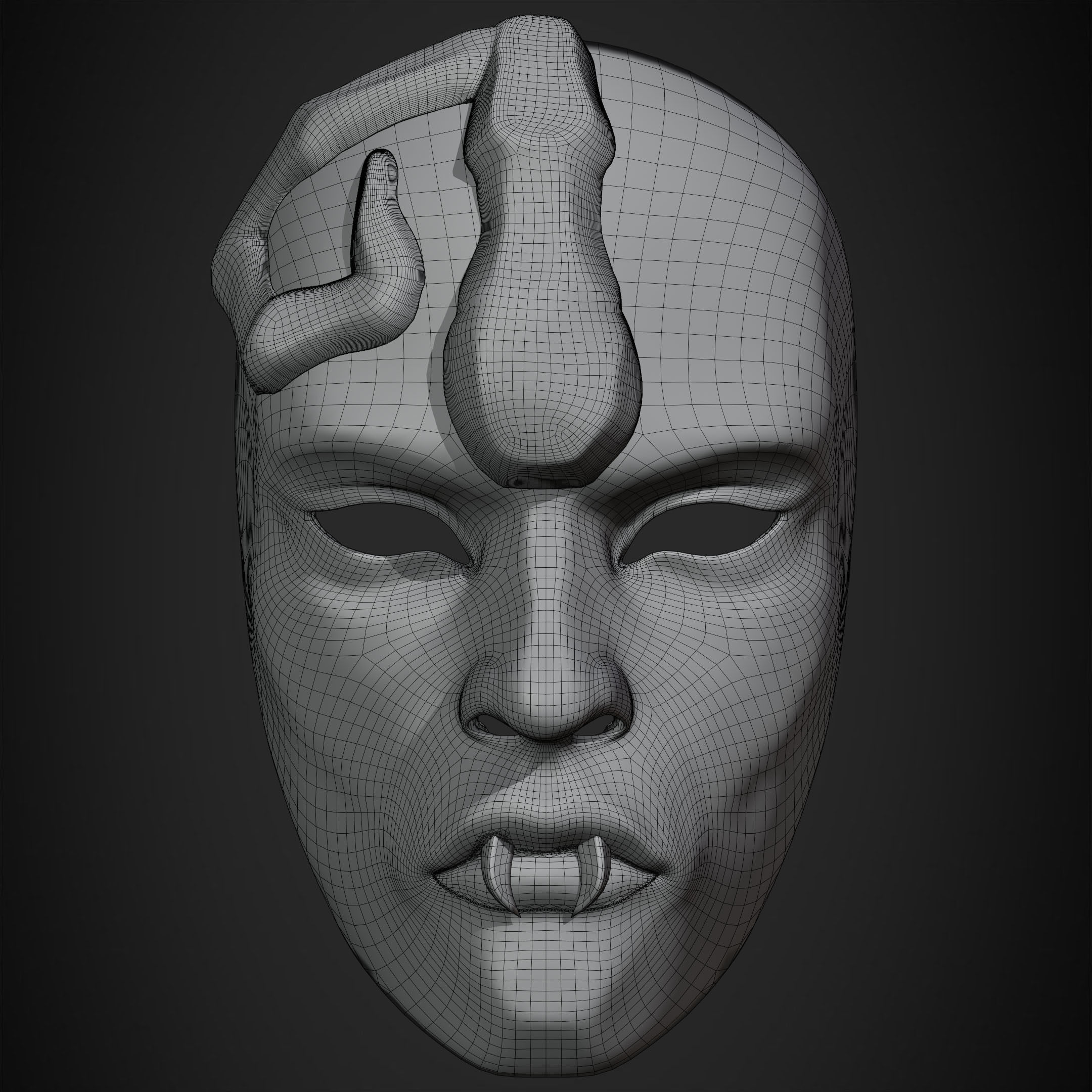 JoJo Vampire Stone Mask for Cosplay 3D model 3D printable | CGTrader