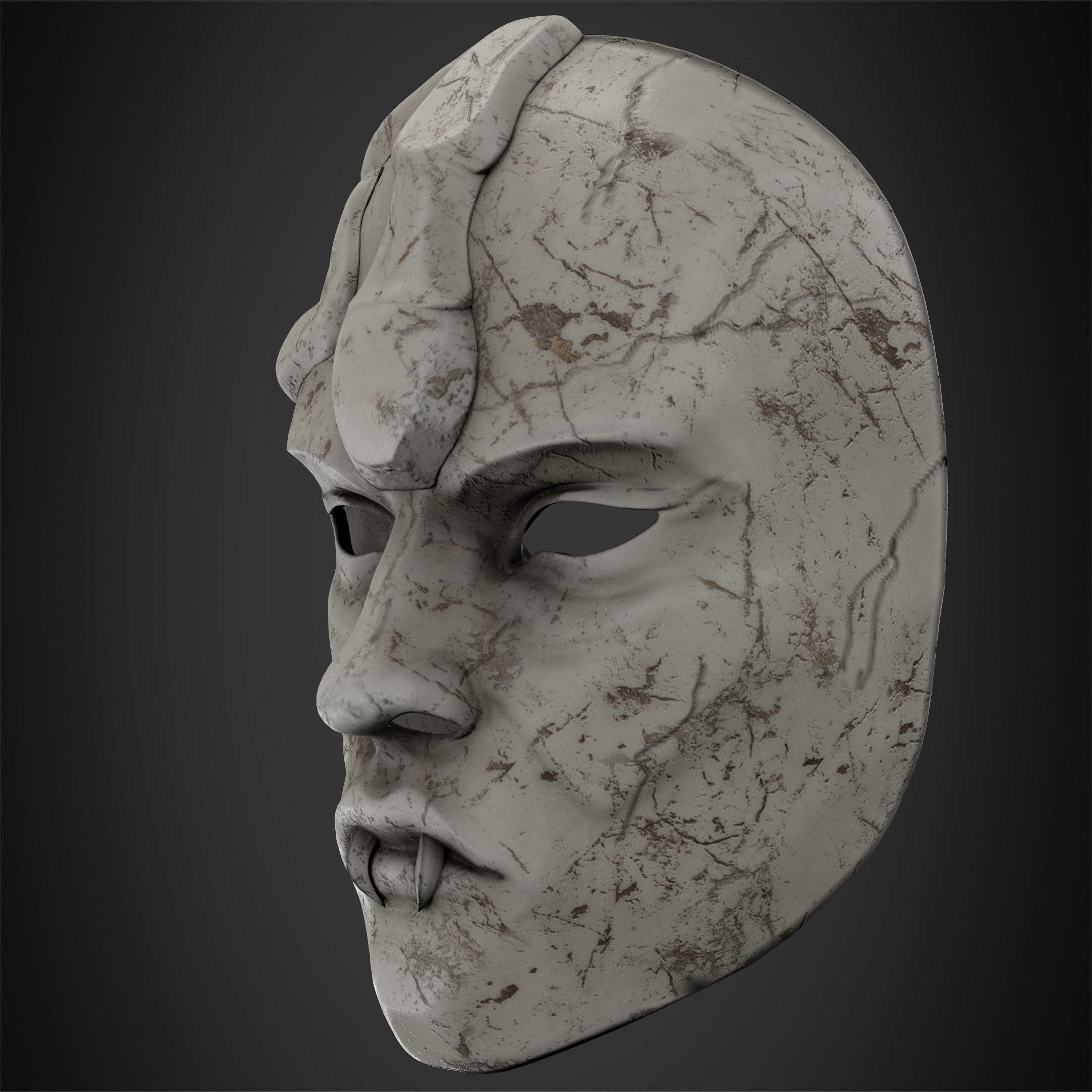 JoJo Vampire Stone Mask for Cosplay 3D model 3D printable | CGTrader