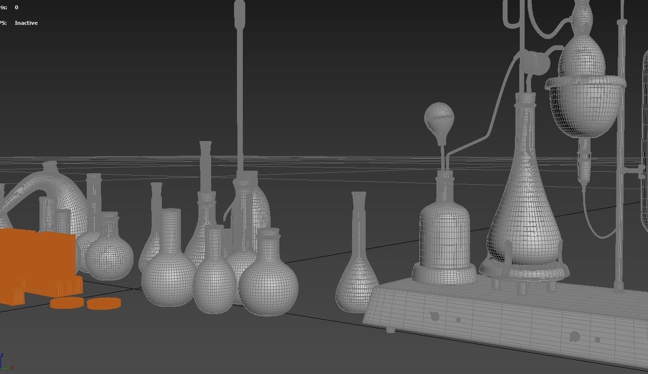 Lab props 3D model | CGTrader