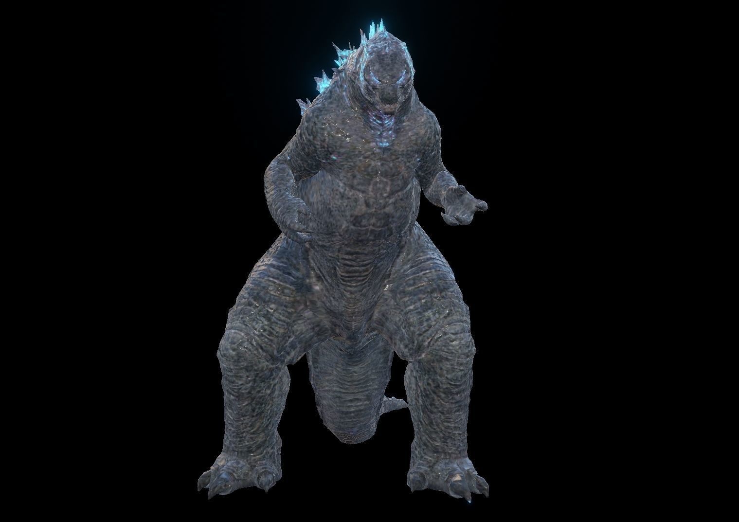 godzilla 3D model animated rigged | CGTrader