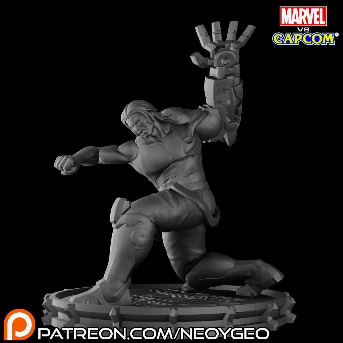 SPENCER - BIONIC COMMANDO - MARVEL VS CAPCOM 3 free 3D model 3D ...