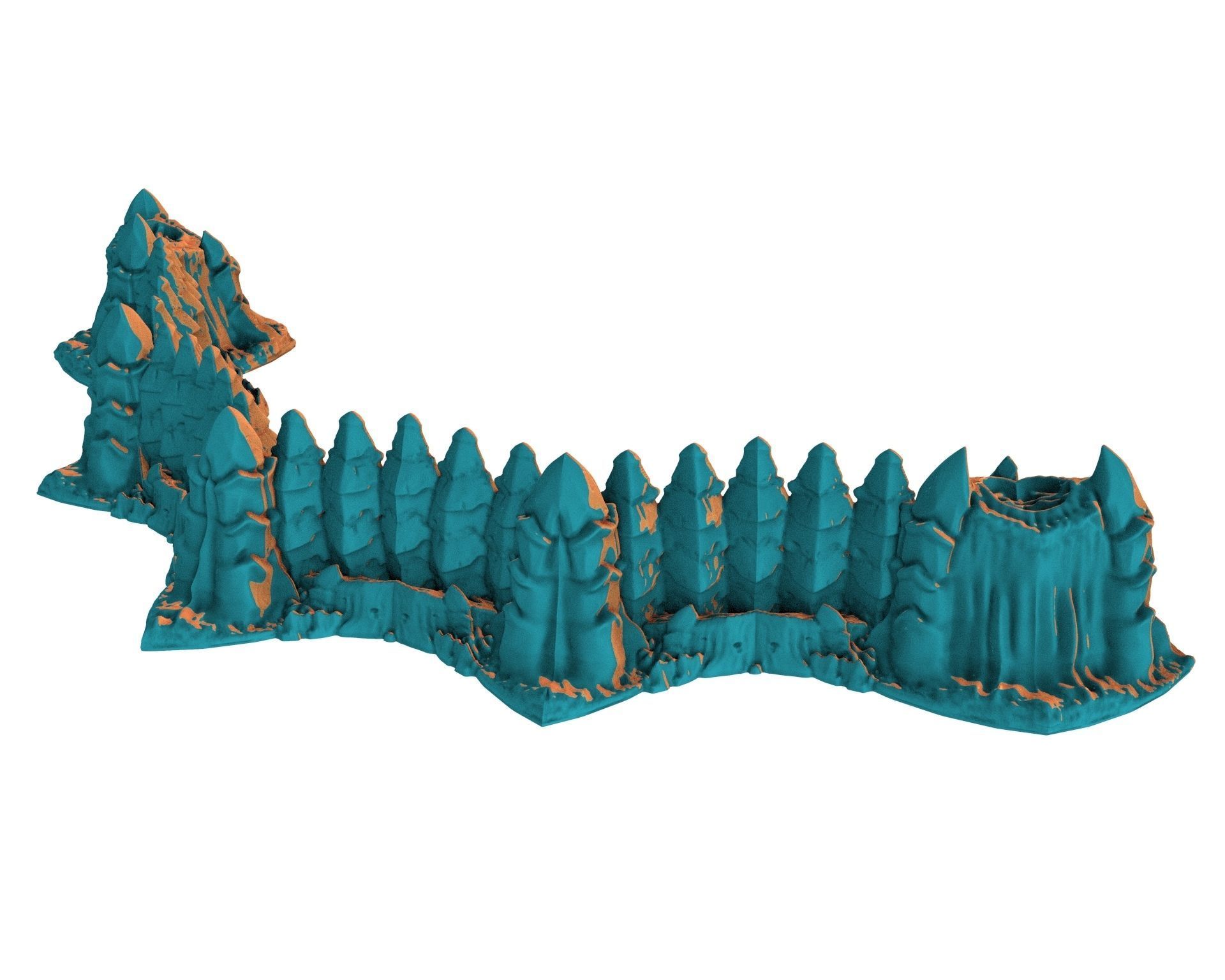 Fukai Alien Hive Tortured Forest free 3D model 3D printable | CGTrader